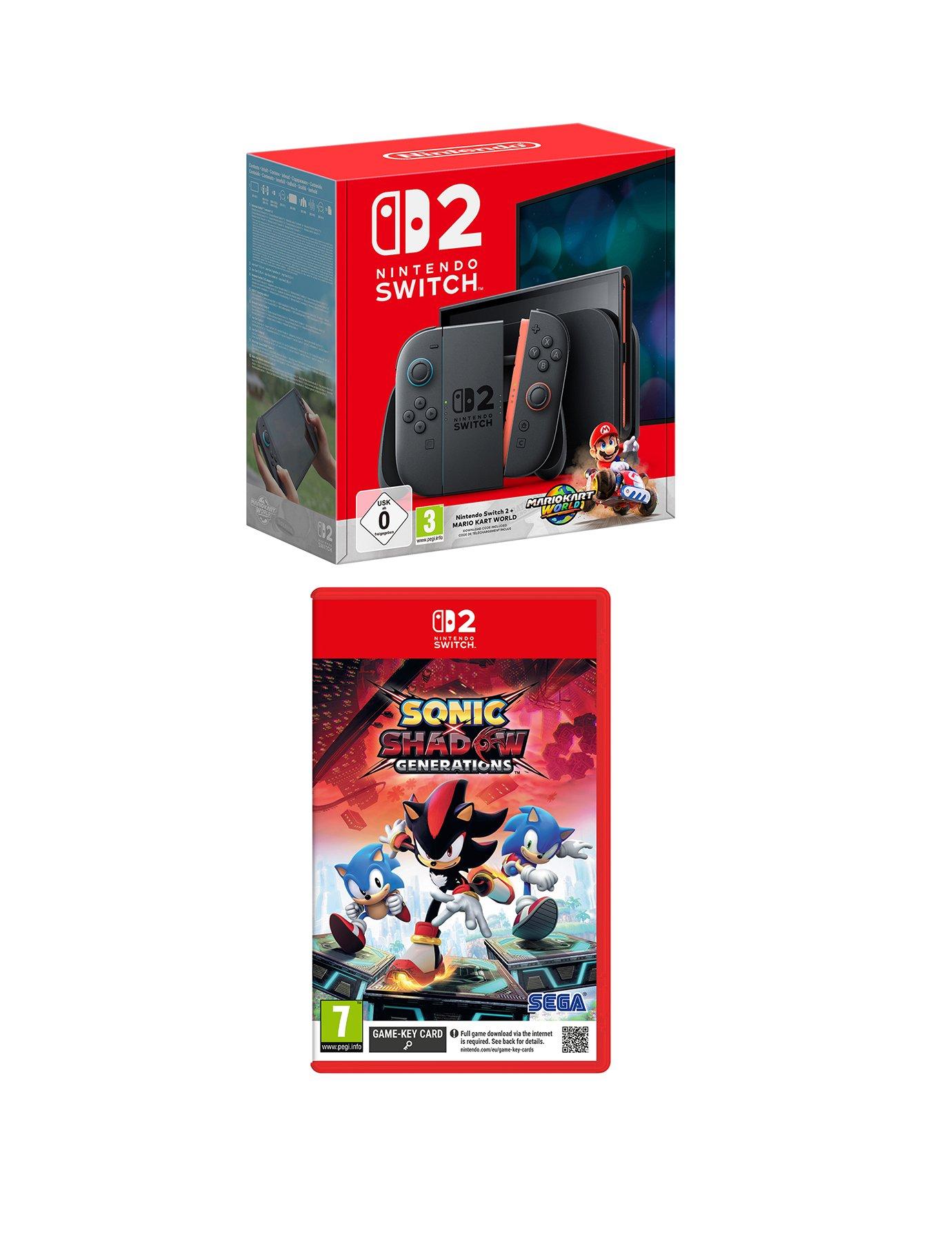 Nintendo Switch 2 + Mario Kart World +Sonic x Shadow Generations ...