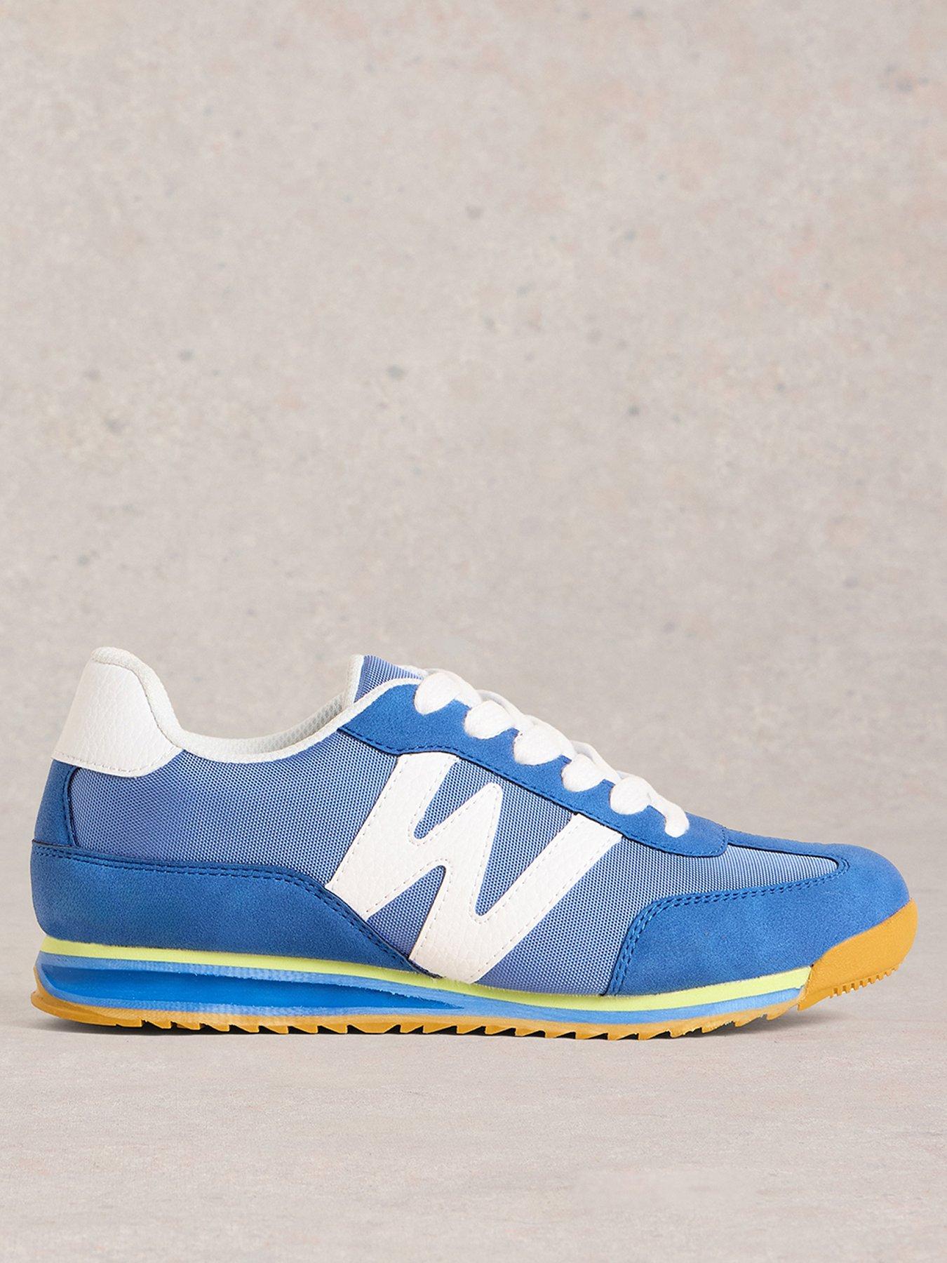 White Stuff Lucy Trainer - Blue | Littlewoods
