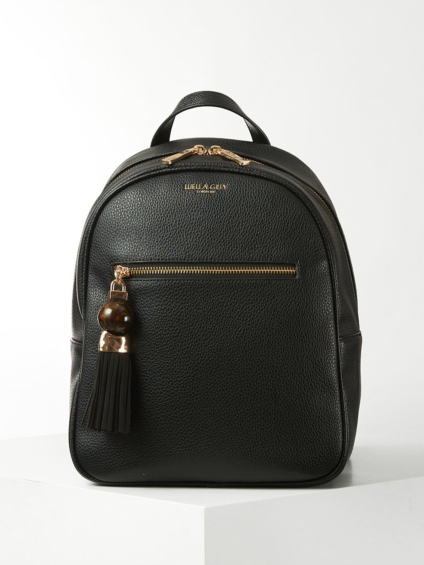 Luella Grey Abigale Black Casual Backpack - Black | Littlewoods