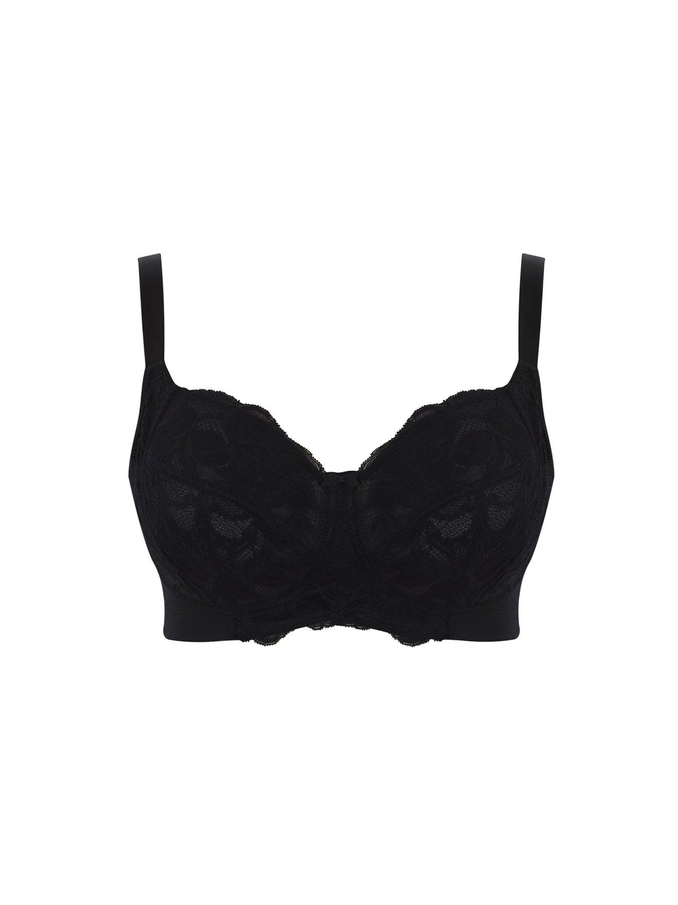 Panache Rocha Black Non Wired Bra - Black | Littlewoods