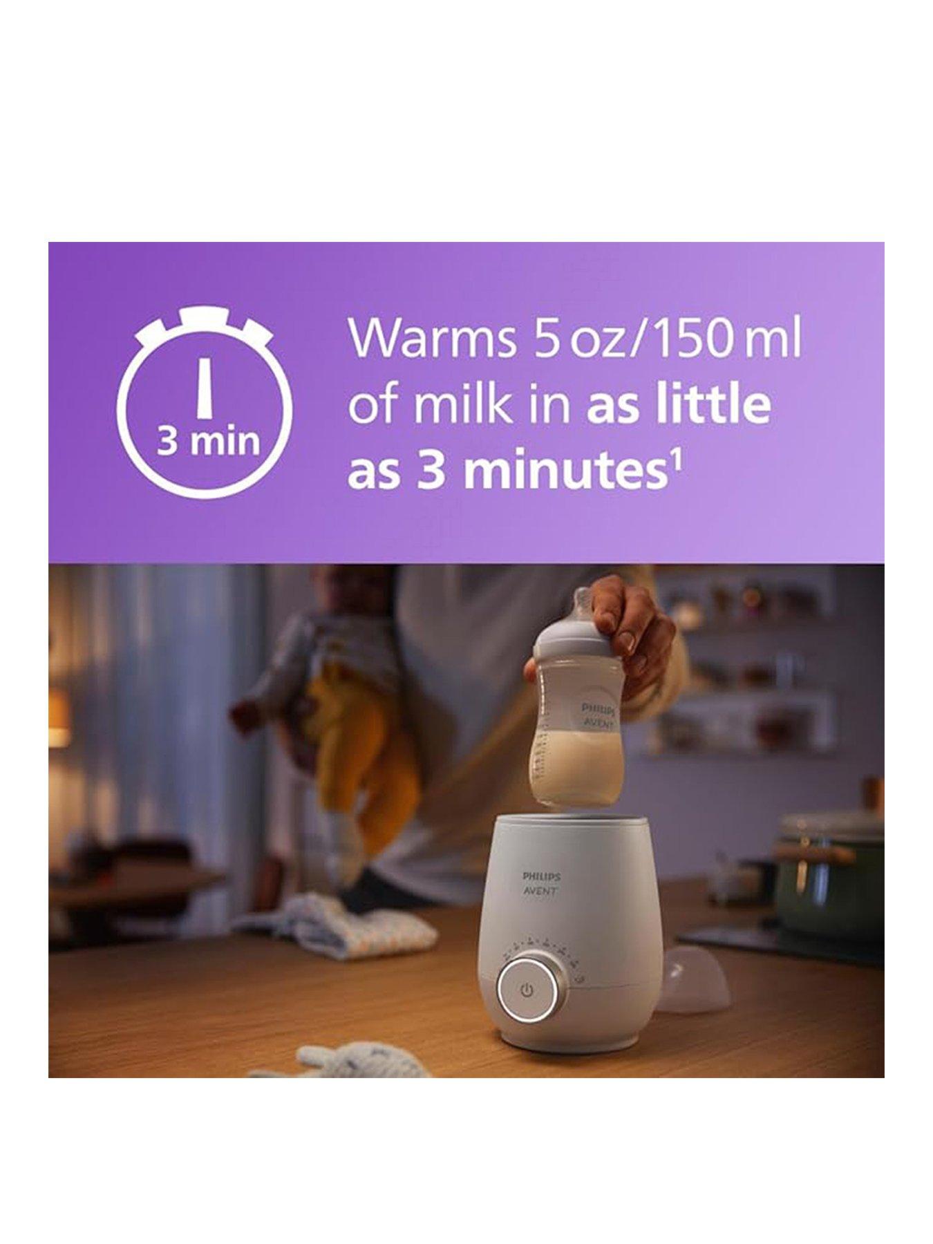 Avent Philips Avent Premium Fast Bottle Warmer with Smart Temperature ...