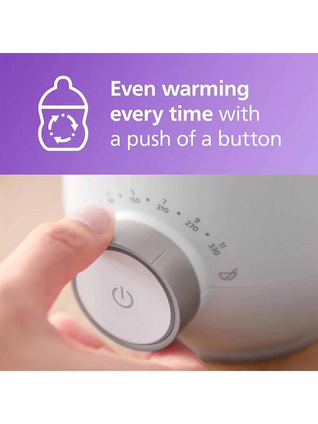 Avent Philips Avent Premium Fast Bottle Warmer with Smart Temperature ...