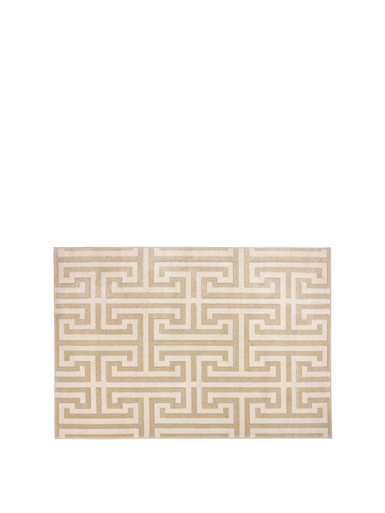 Very Home Greek Key Rug | Littlewoods