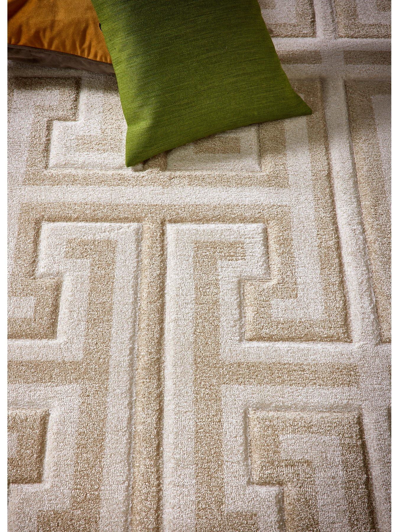 Very Home Greek Key Rug | Littlewoods