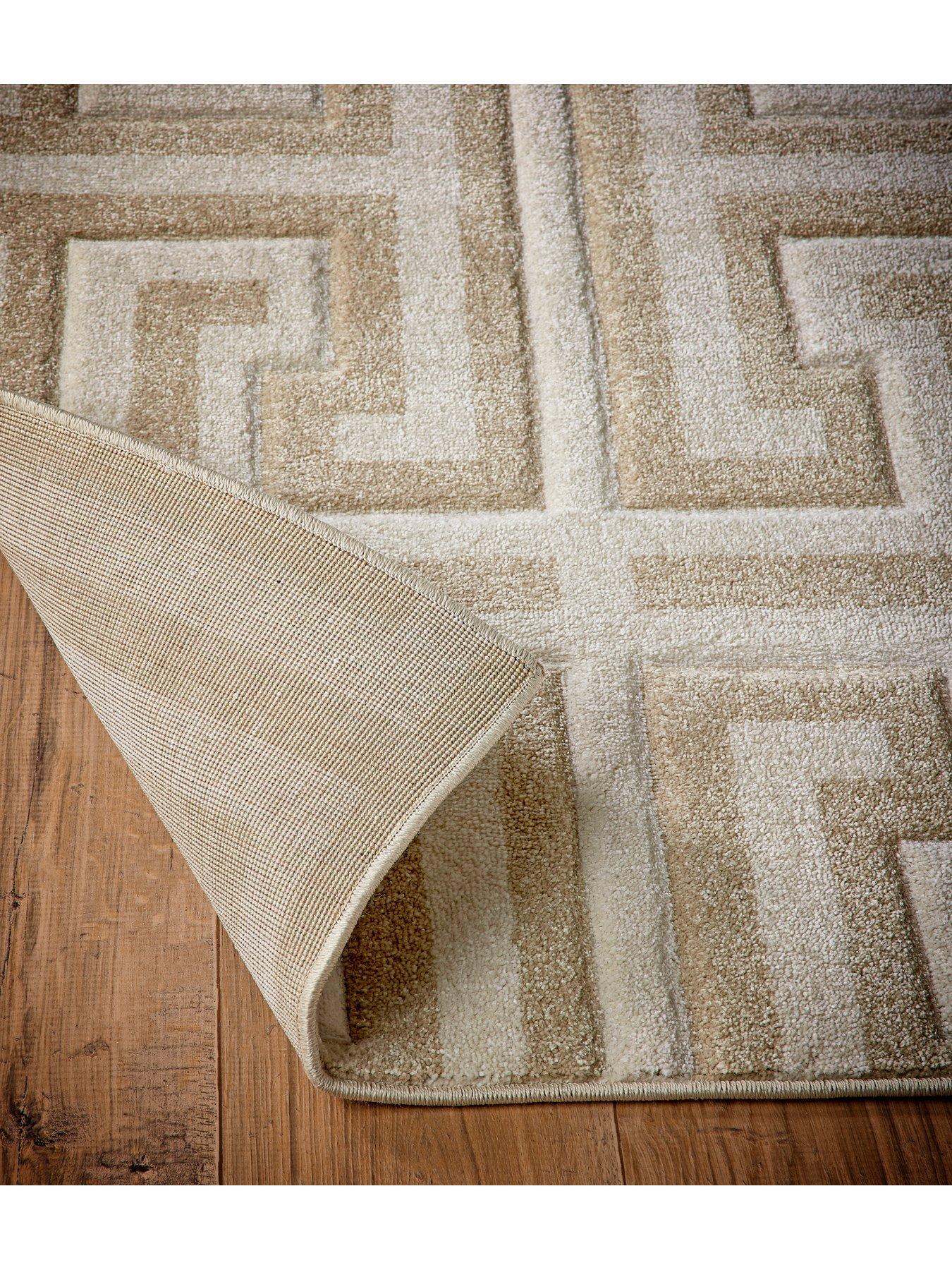 Very Home Greek Key Rug | Littlewoods