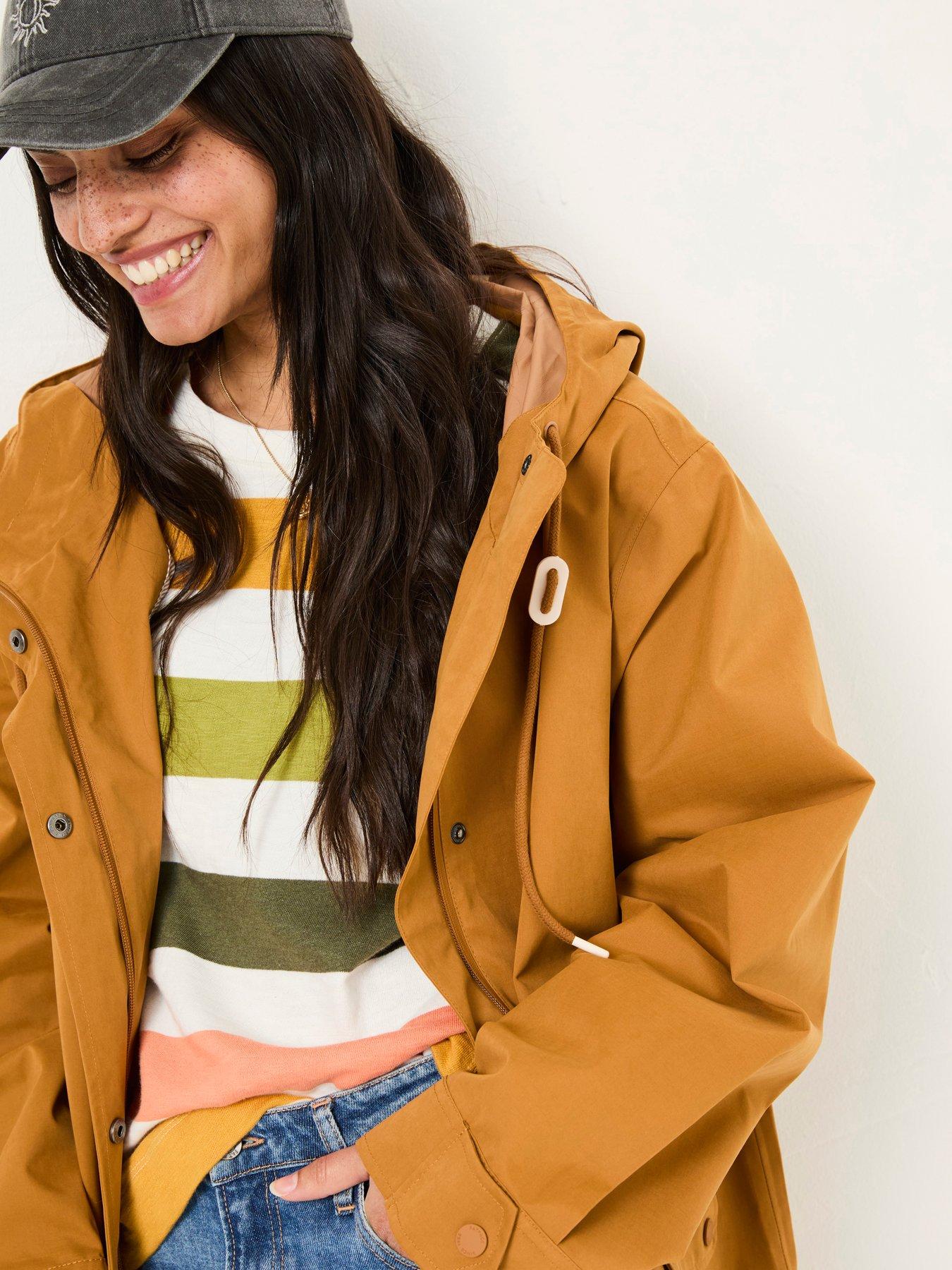 FatFace Tan Waterproof Coat - Brown | littlewoods.com