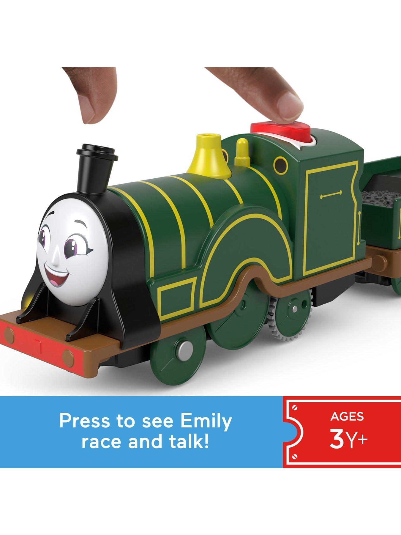 Thomas & Friends Talking Emily Toy Train Motorized Engine with Phrases ...