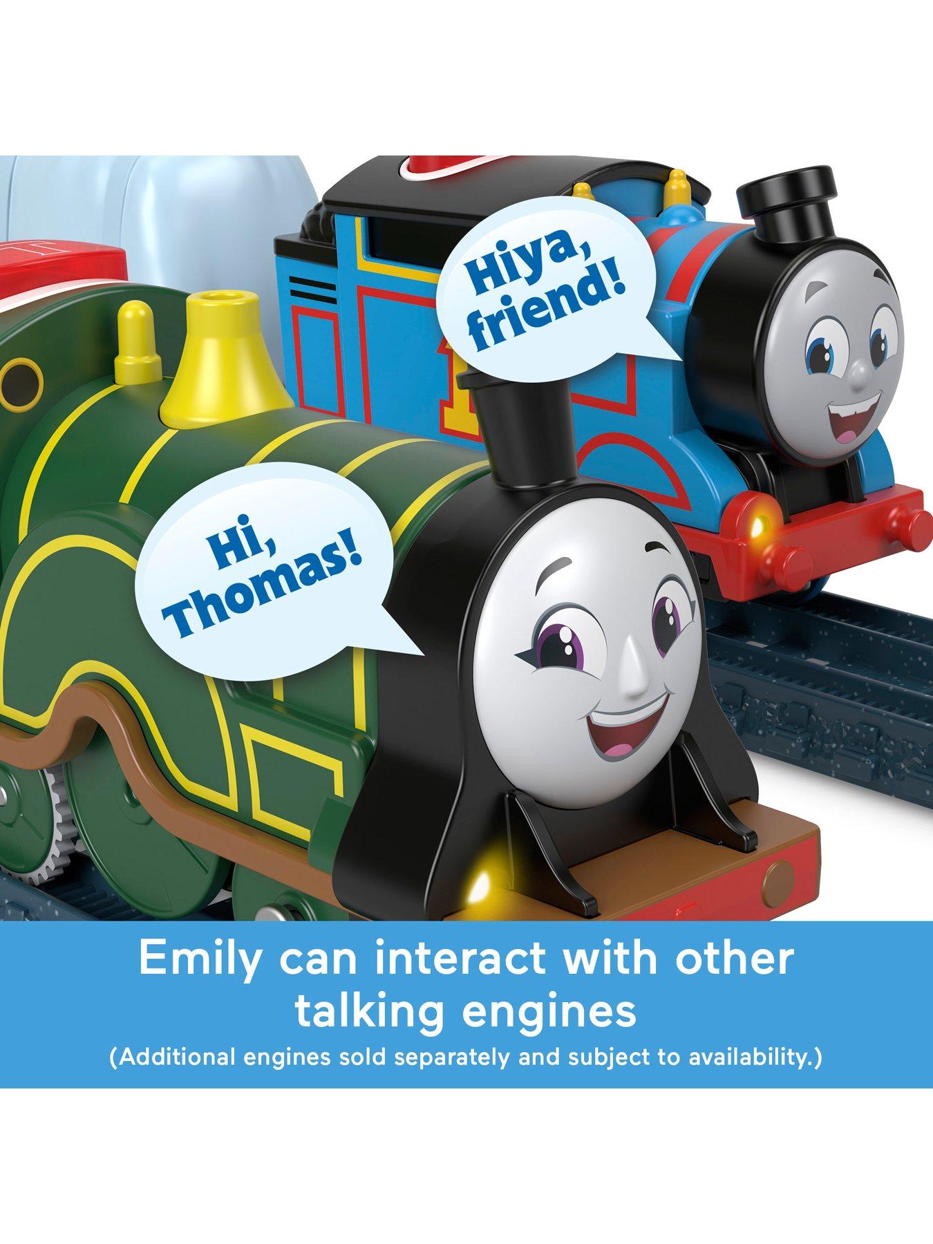 Thomas & Friends Talking Emily Toy Train Motorized Engine with Phrases ...