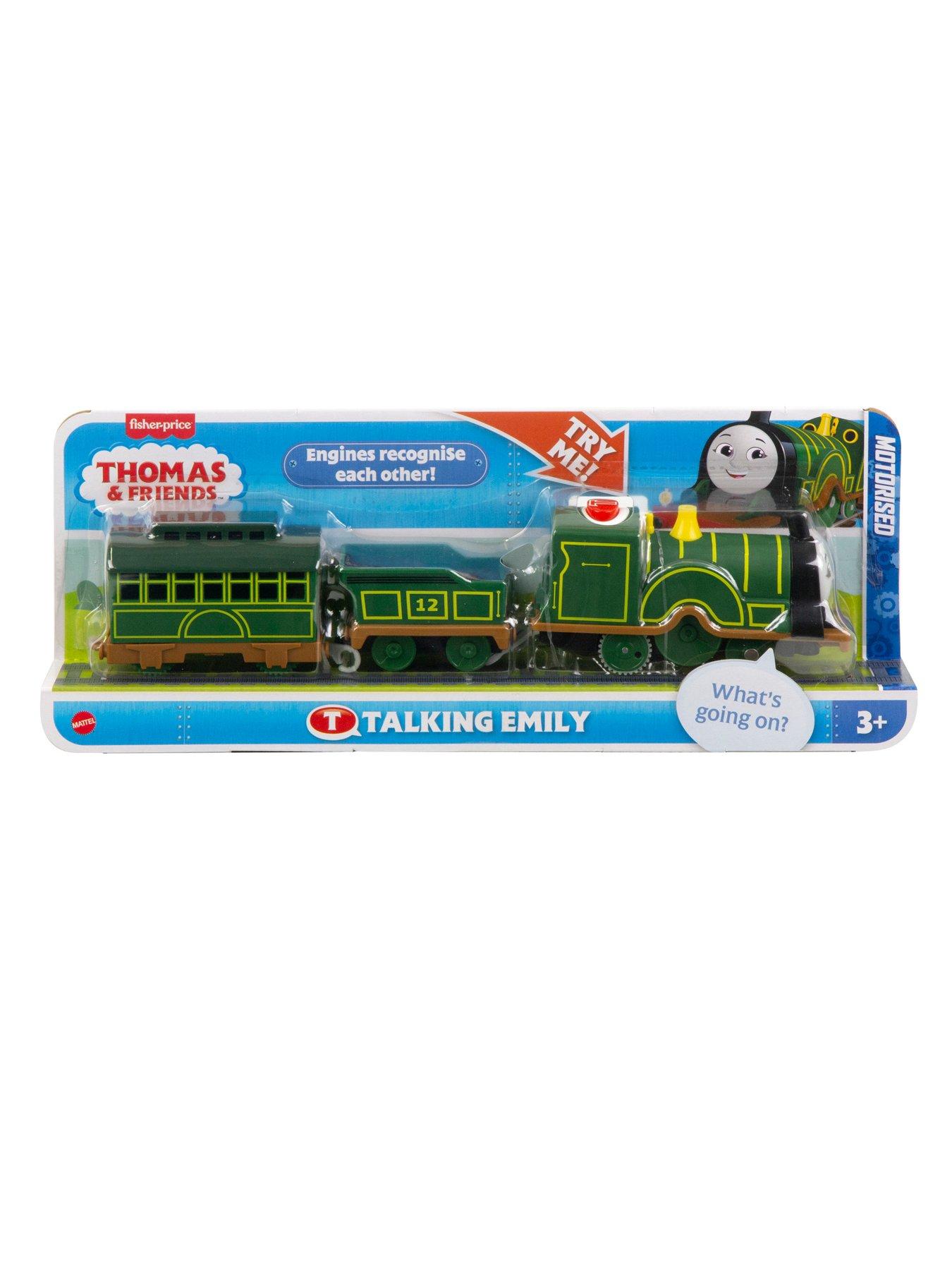 Thomas & Friends Talking Emily Toy Train Motorized Engine with Phrases ...