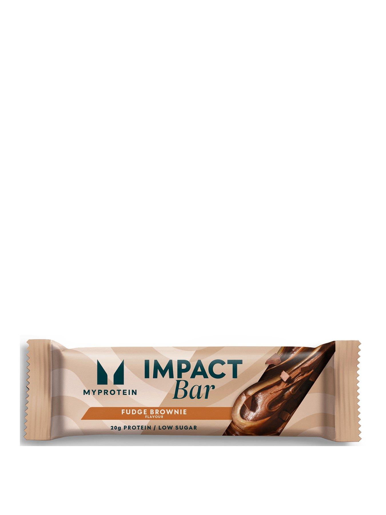 MyProtein Impact Protein Bar - Fudge Brownie - 12 x 64g | Littlewoods