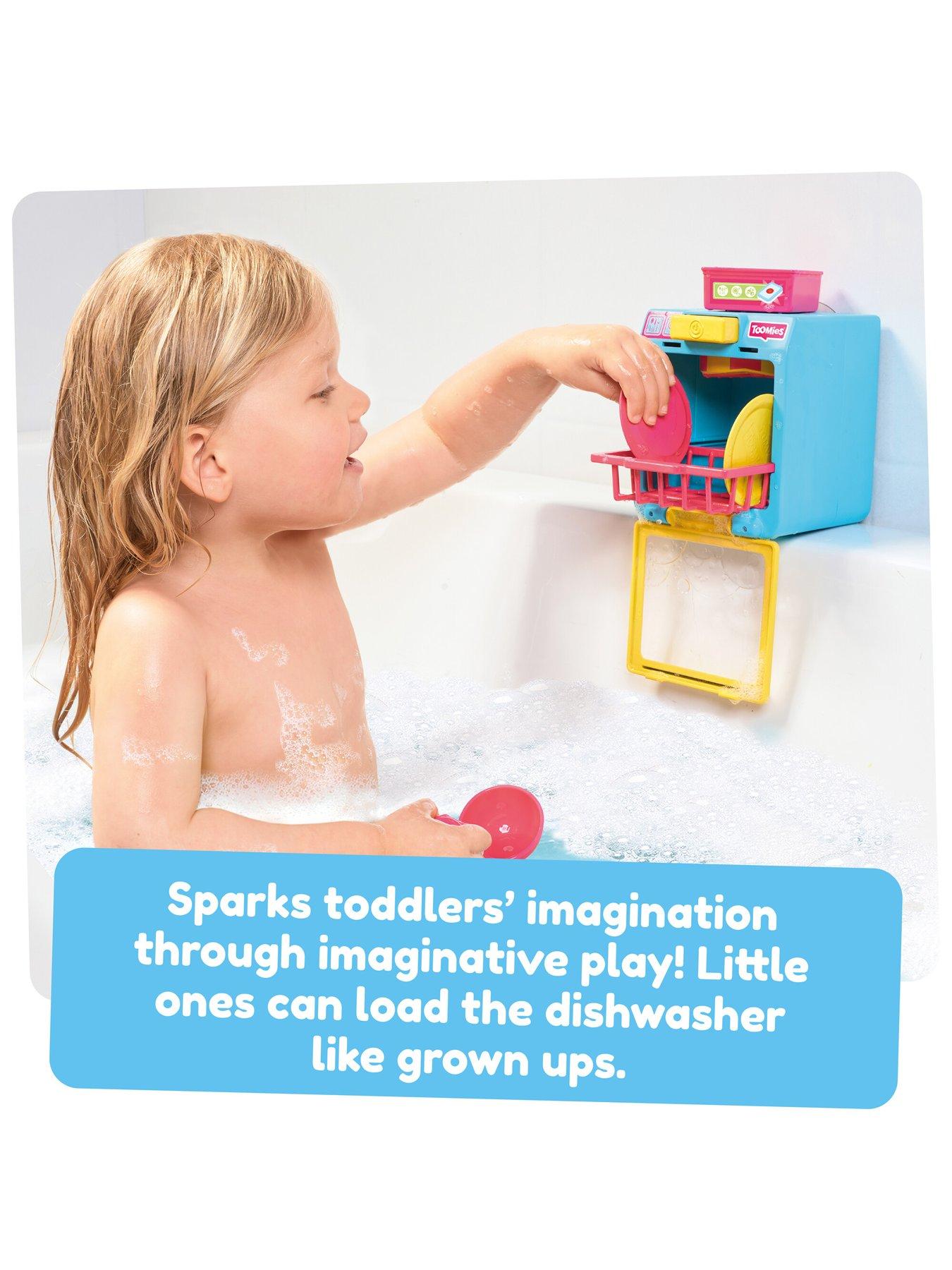 Tomy Spin & Splash Dishwasher Bath Toy | Littlewoods