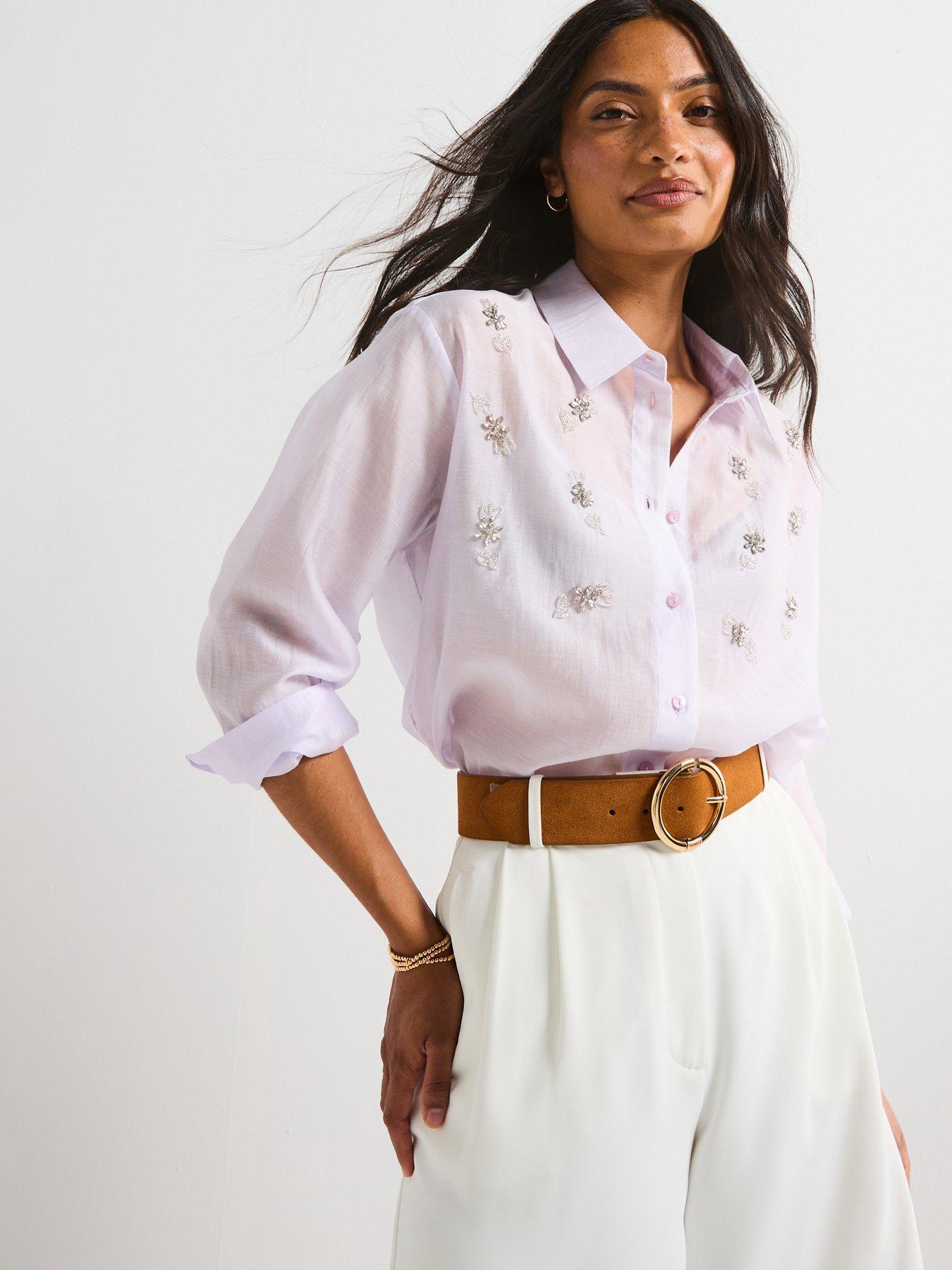 Women | Formal | Purple | Shirts | Littlewoods