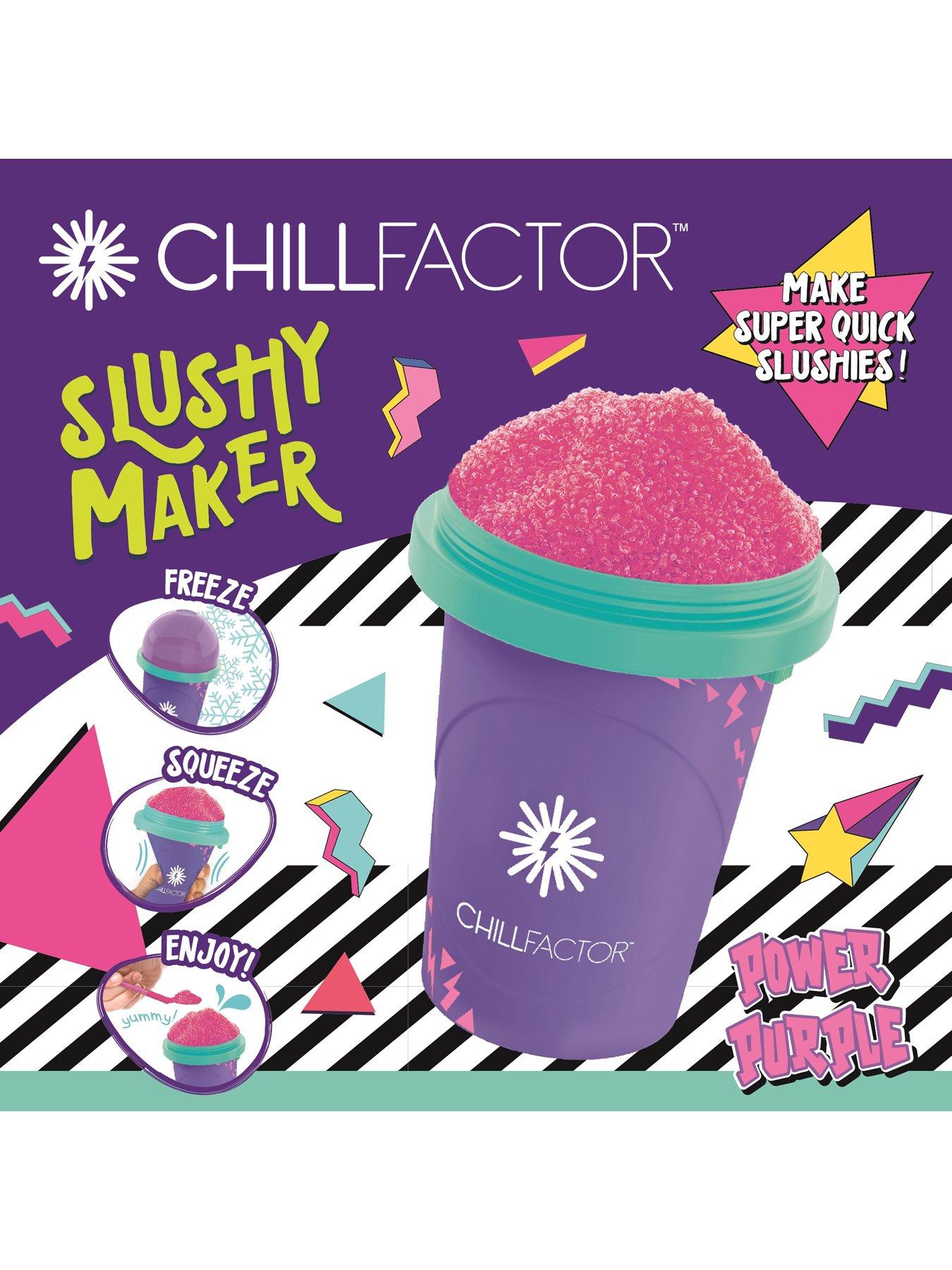 Chill Factor Slushy Maker Colour Shock - Power Purple | Littlewoods