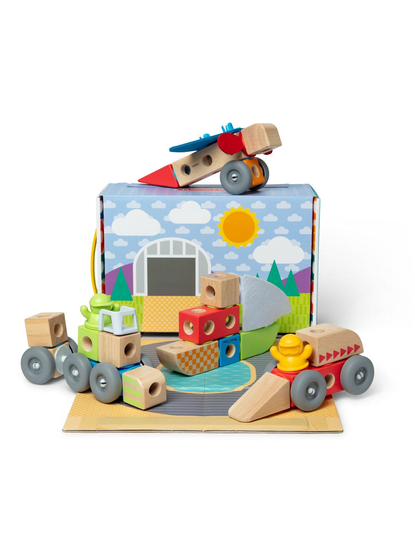 Melissa & Doug PS Building Set - Vehicles | Littlewoods