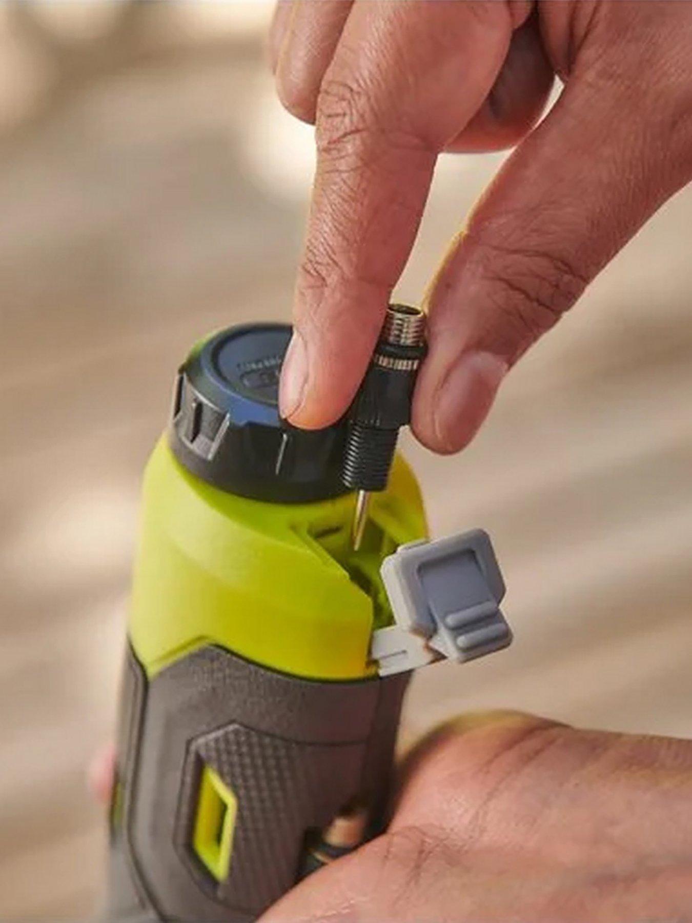 RYOBI RI4-120G 4V Cordless USB Lithium High Pressure Inflator (1 x 4V 2 ...