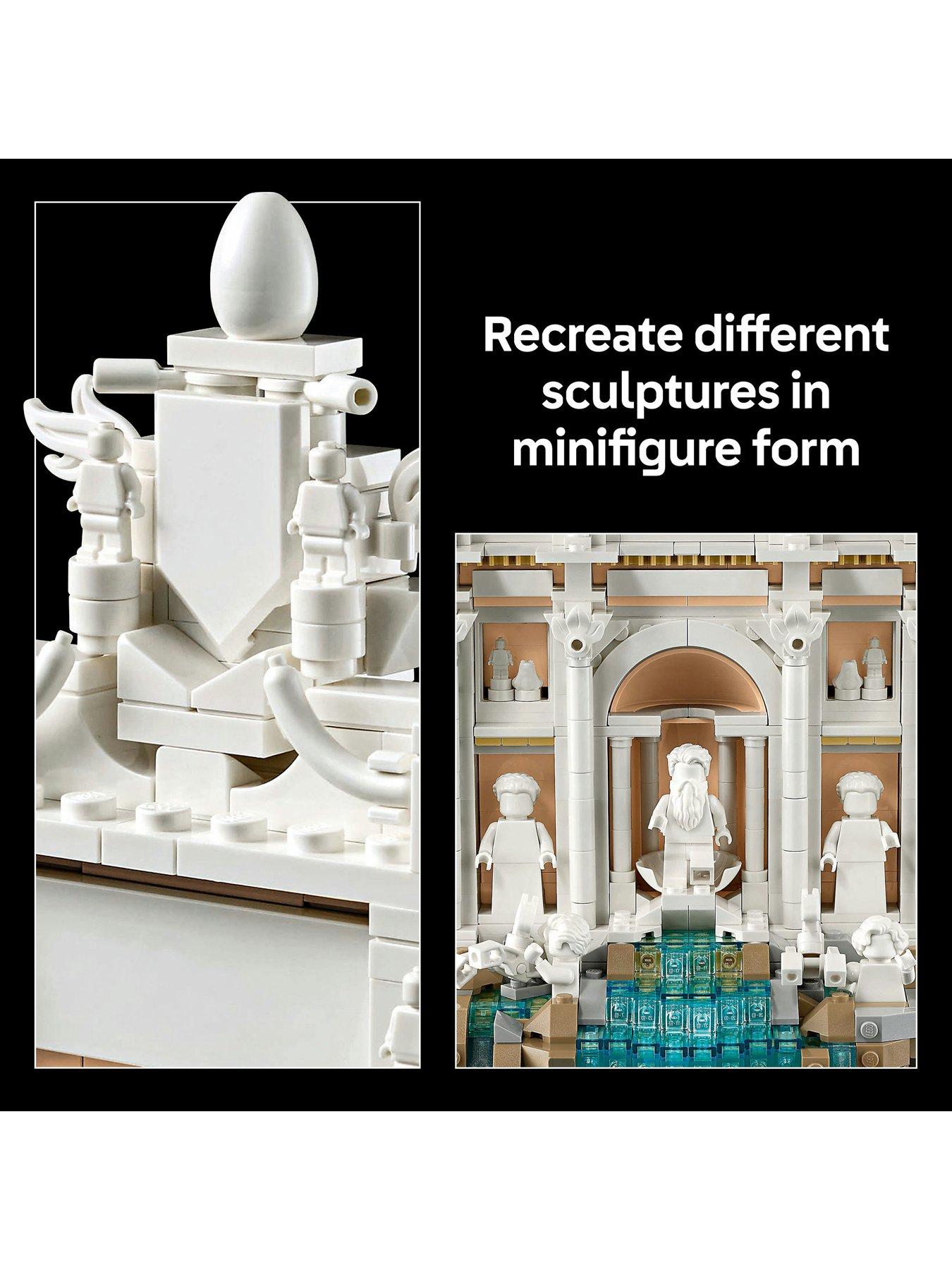 LEGO Architecture Trevi Fountain Model, Italian Landmark Rome ...