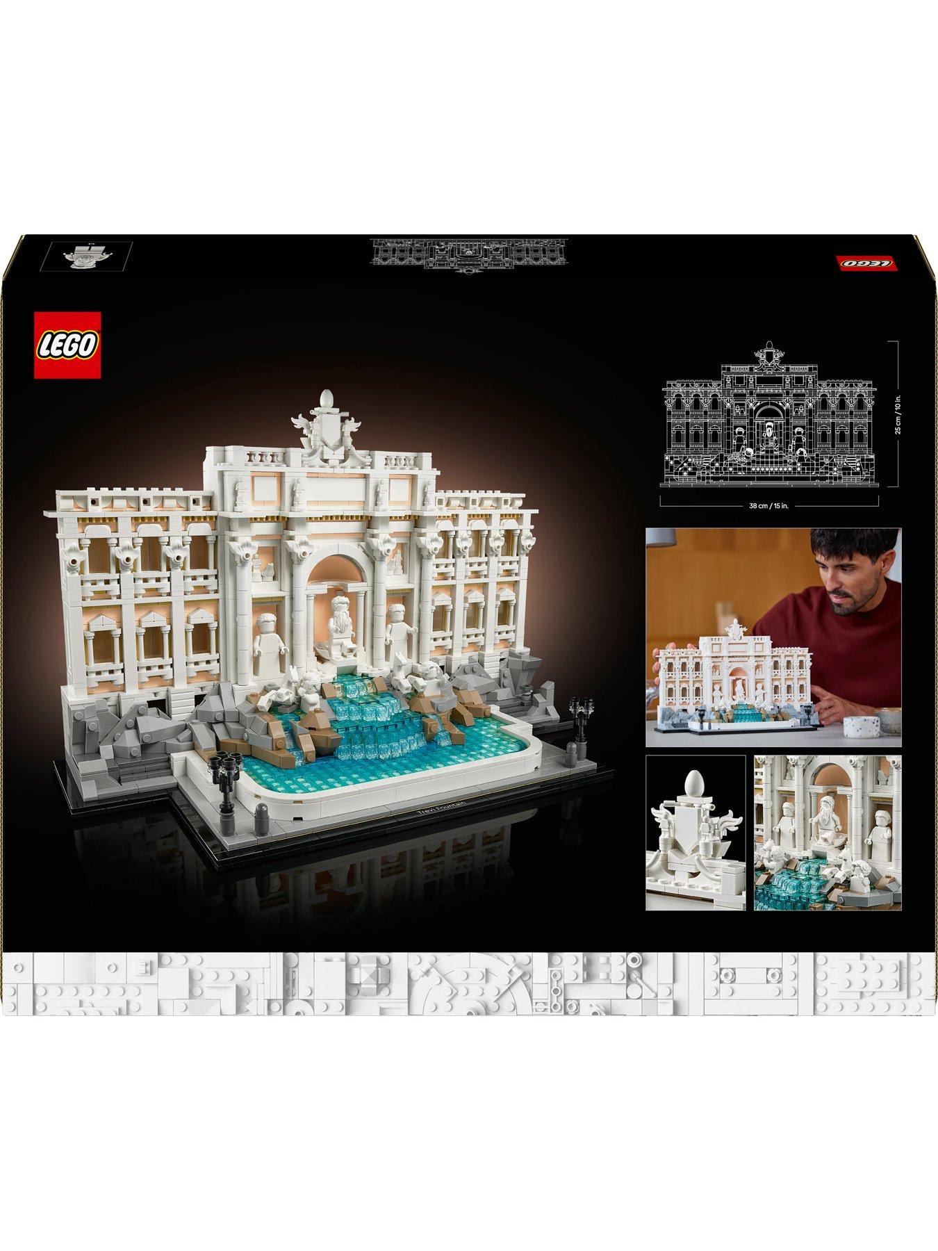 LEGO Architecture Trevi Fountain Model, Italian Landmark Rome ...
