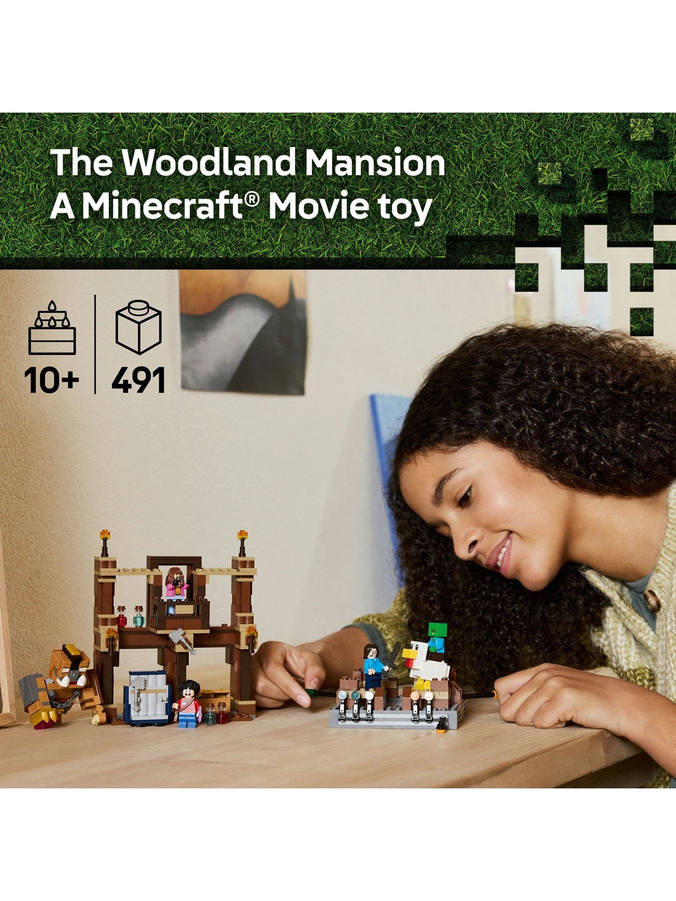 LEGO Minecraft Woodland Mansion Fighting Ring 21272 | Littlewoods