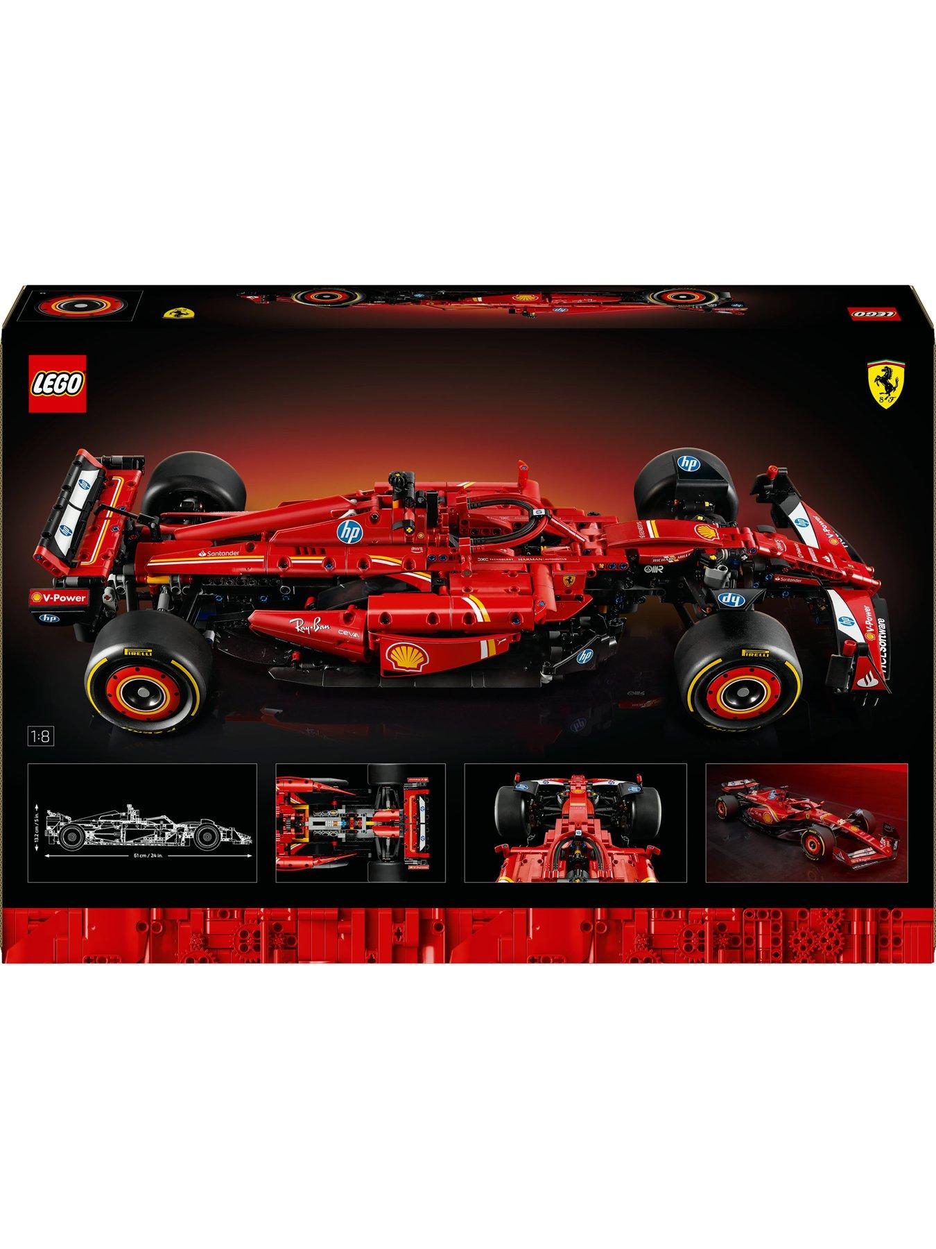 LEGO Technic Ferrari SF-24 F1 Car Model Kit 42207 | Littlewoods