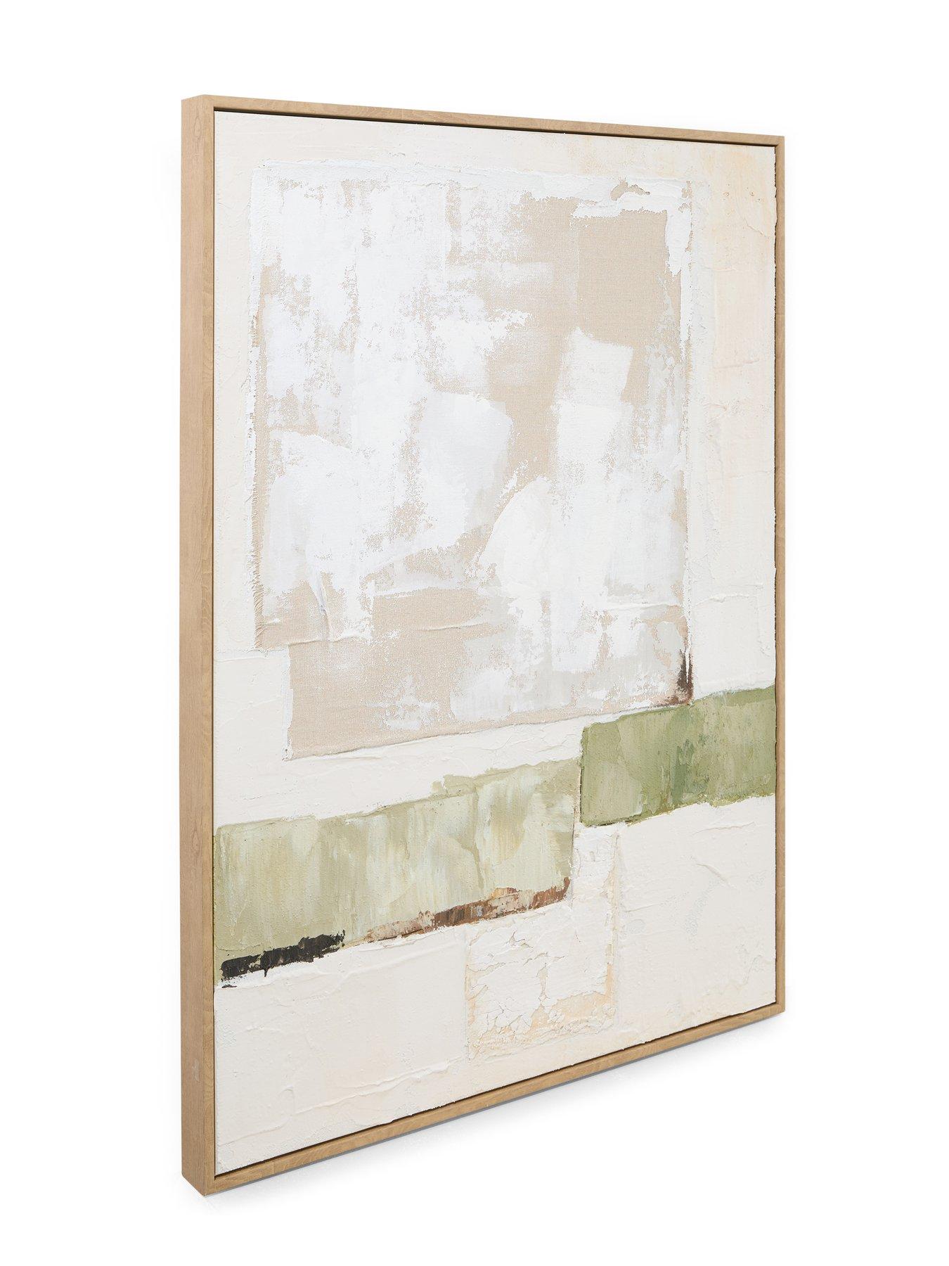 Michelle Keegan Home MK Abstract Hand Paint Capped Canvas 60x80cm - FSC ...