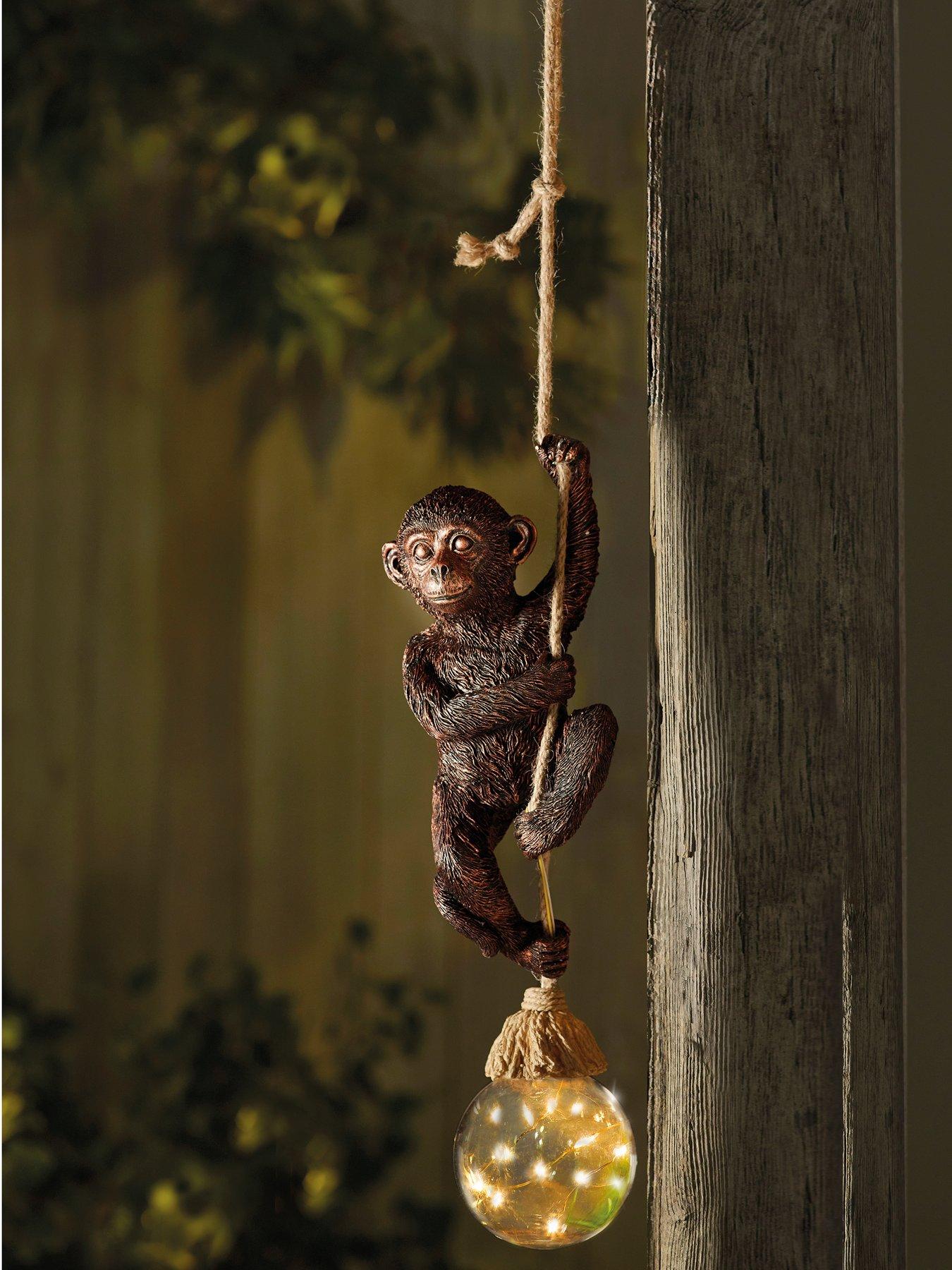 Smart Solar Solar Hanging Monkey | littlewoods.com