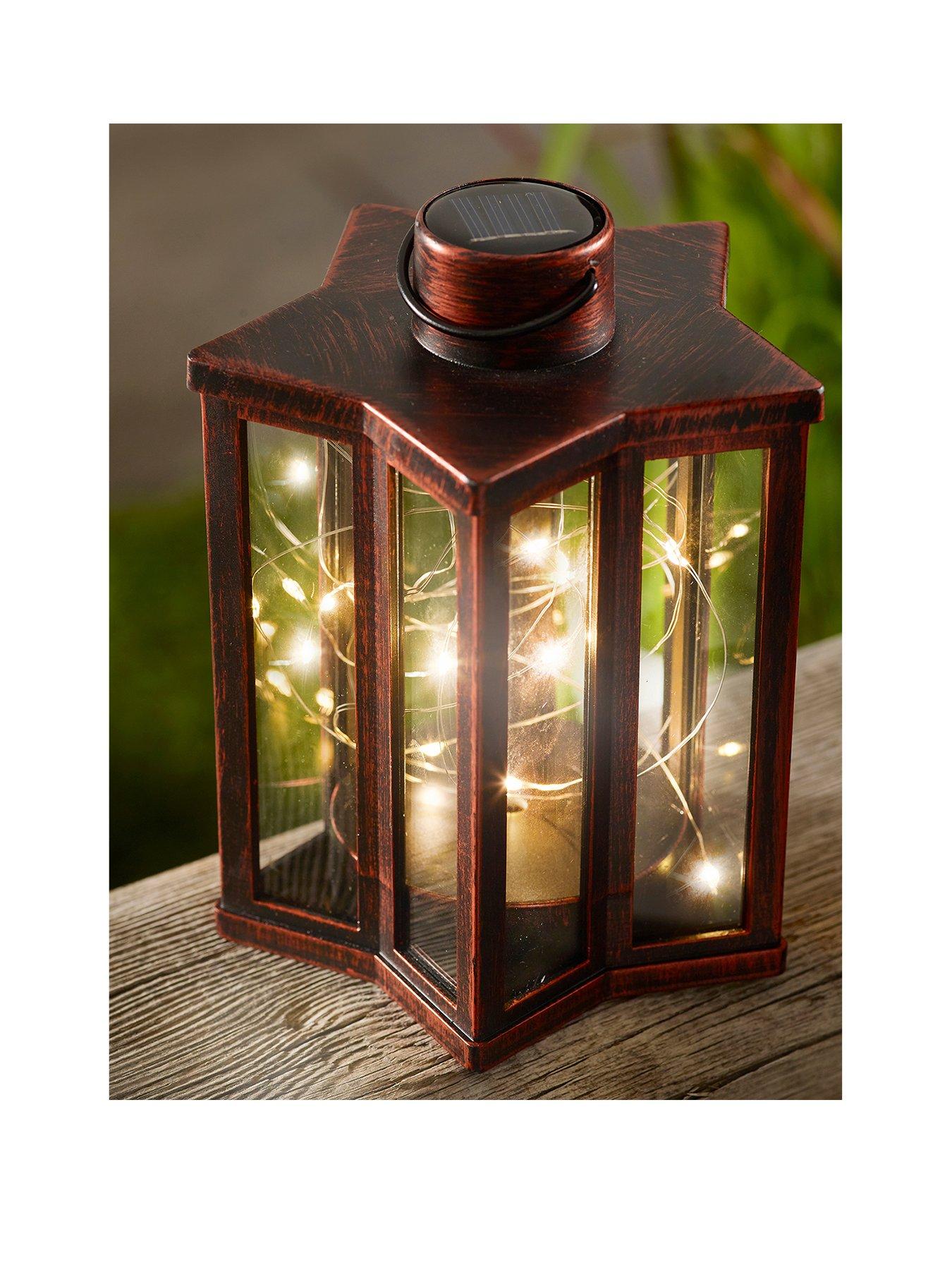 Smart Solar Mini Firefly Star Lantern - 2 Pack | Littlewoods