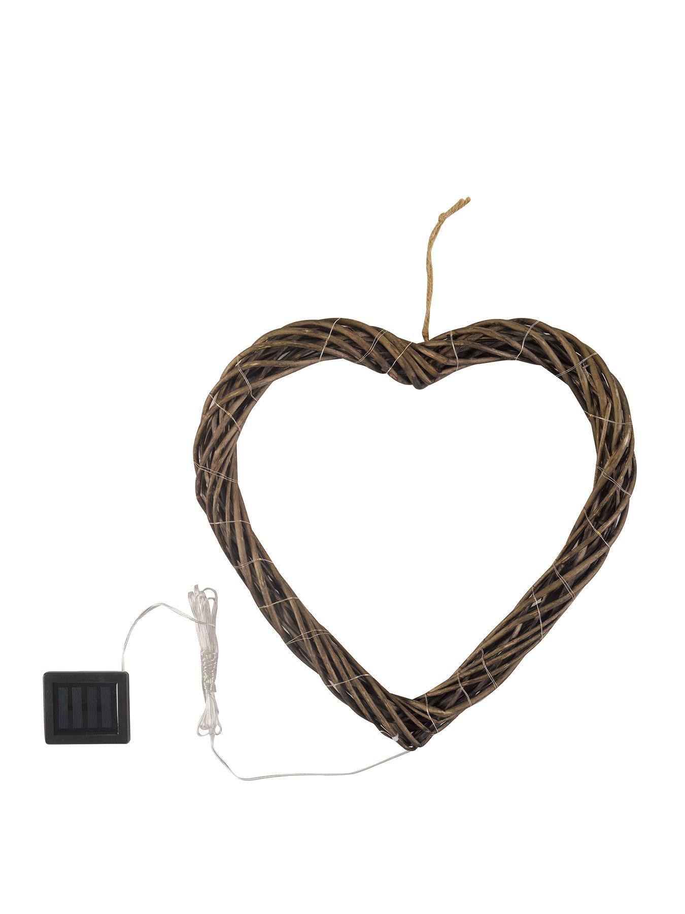 Smart Solar Solar Inlit Firefly Heart 40cm | littlewoods.com