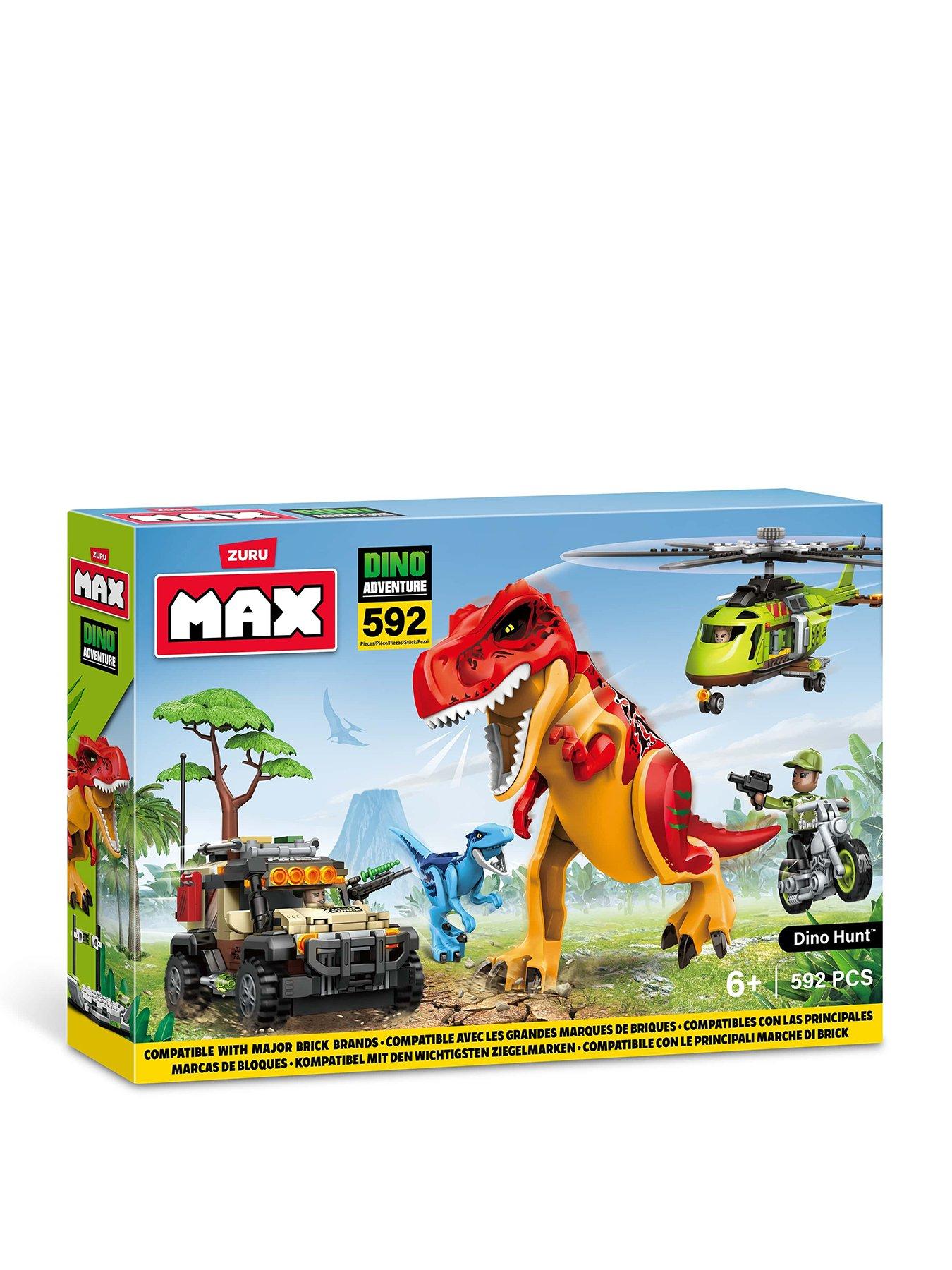 Zuru Max Build More Dino Adventure Playset | Littlewoods