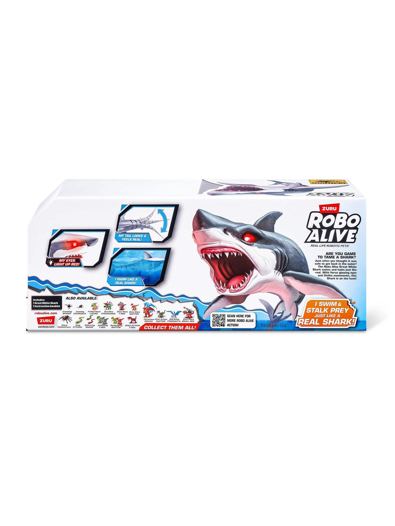 Zuru Robo Alive Shark Attack Water Activated Robotic Pet | Littlewoods