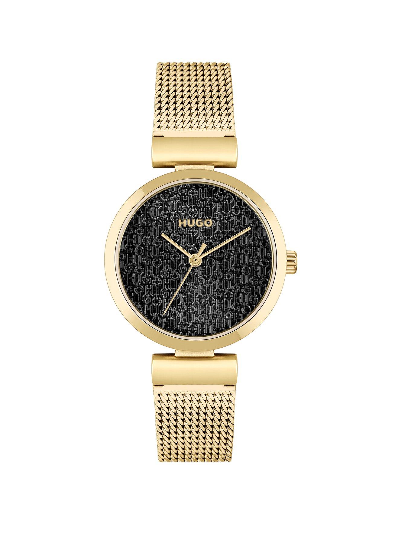 HUGO #SWEET Ladies watch Black | littlewoods.com