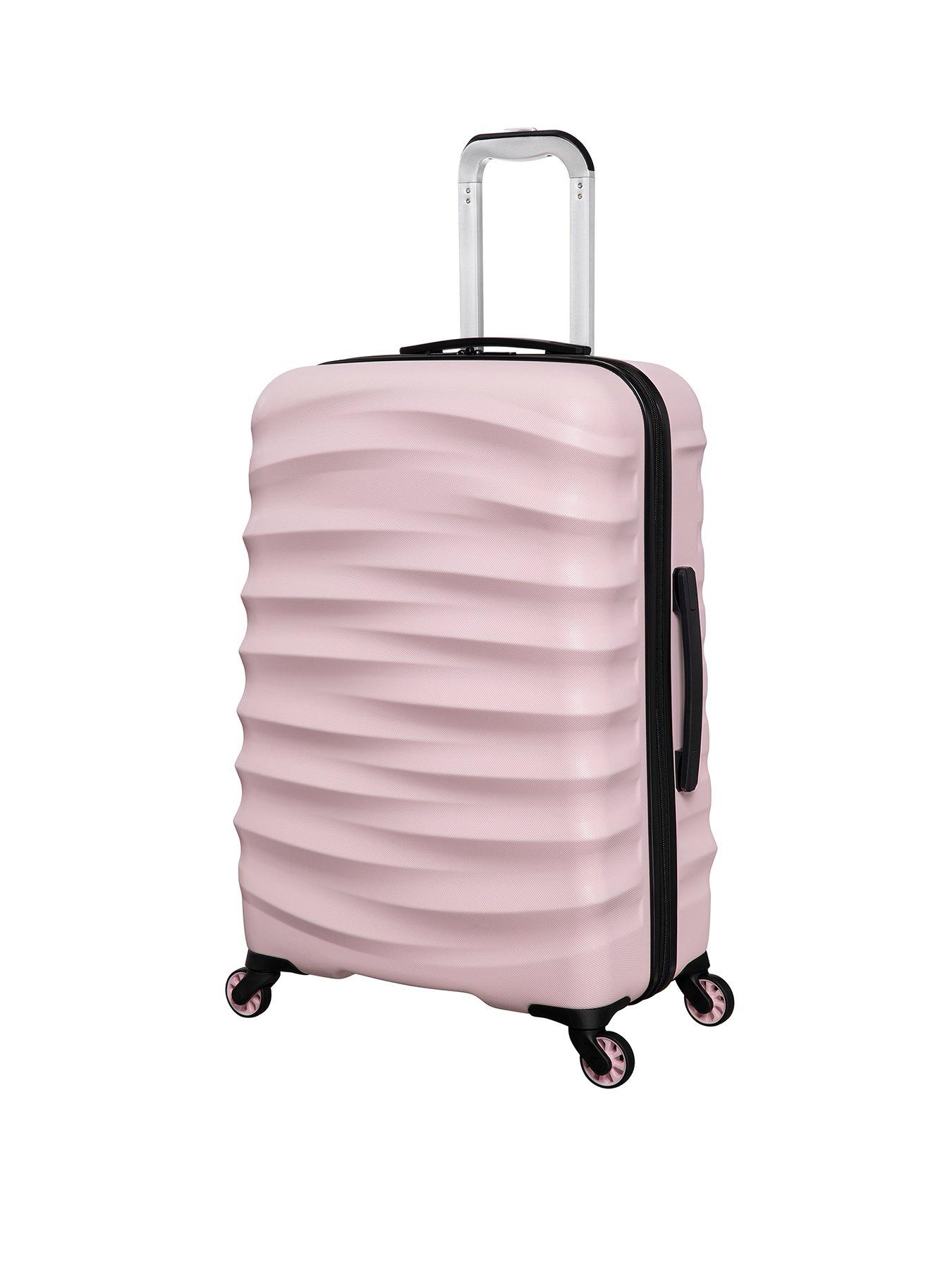 it Luggage Pink Hardshell Suitcase - Medium | Littlewoods