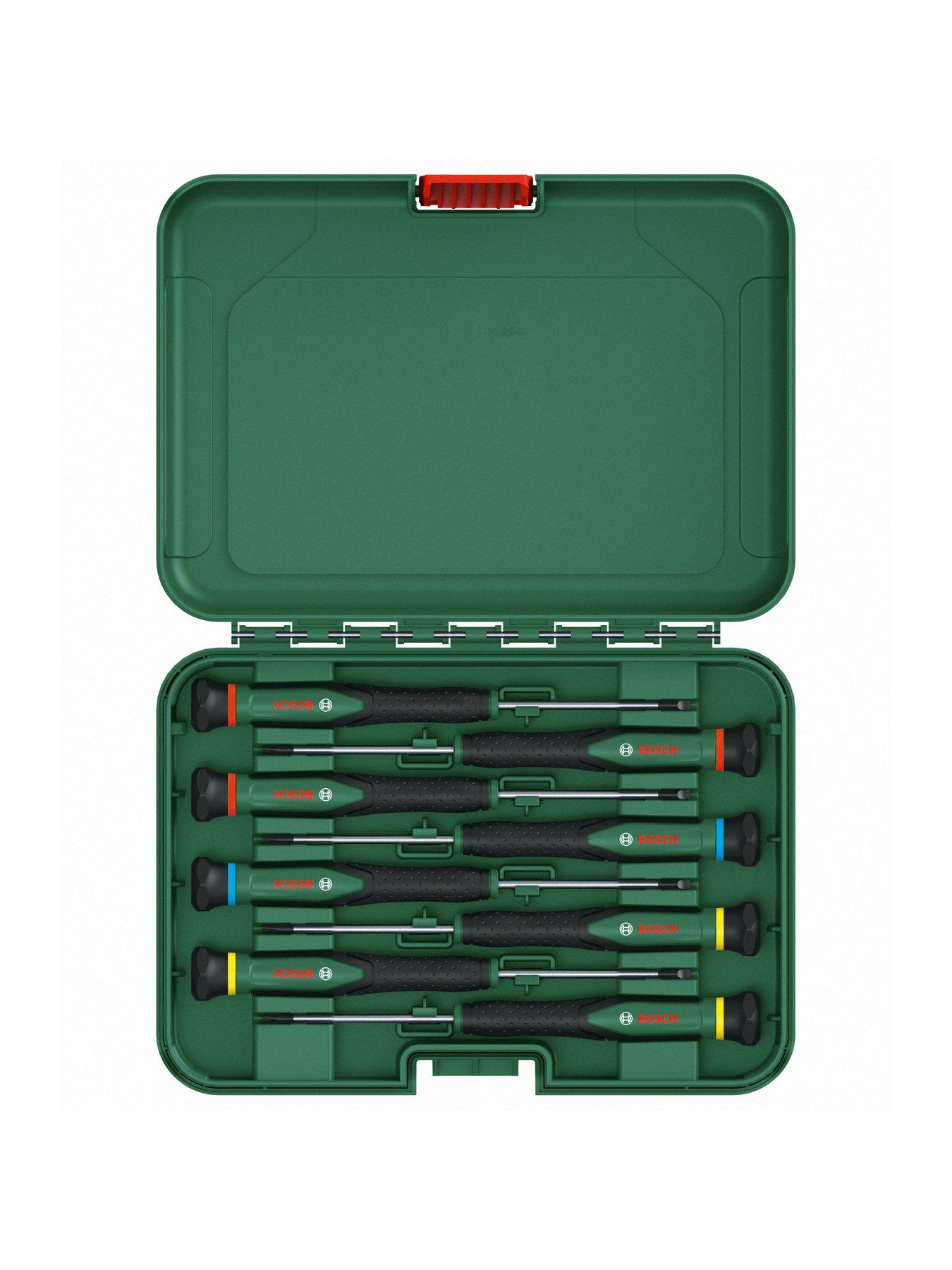 Bosch Precision Screwdriver Set 8-Piece | Littlewoods