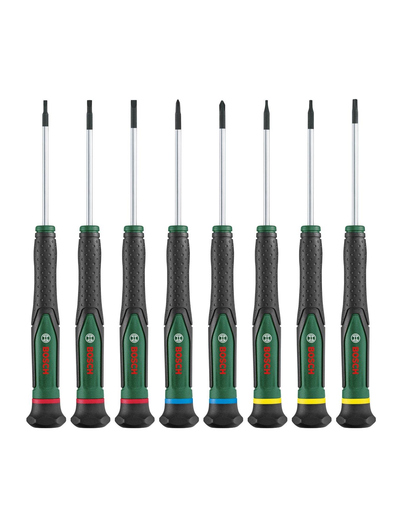 Bosch Precision Screwdriver Set 8-Piece | Littlewoods