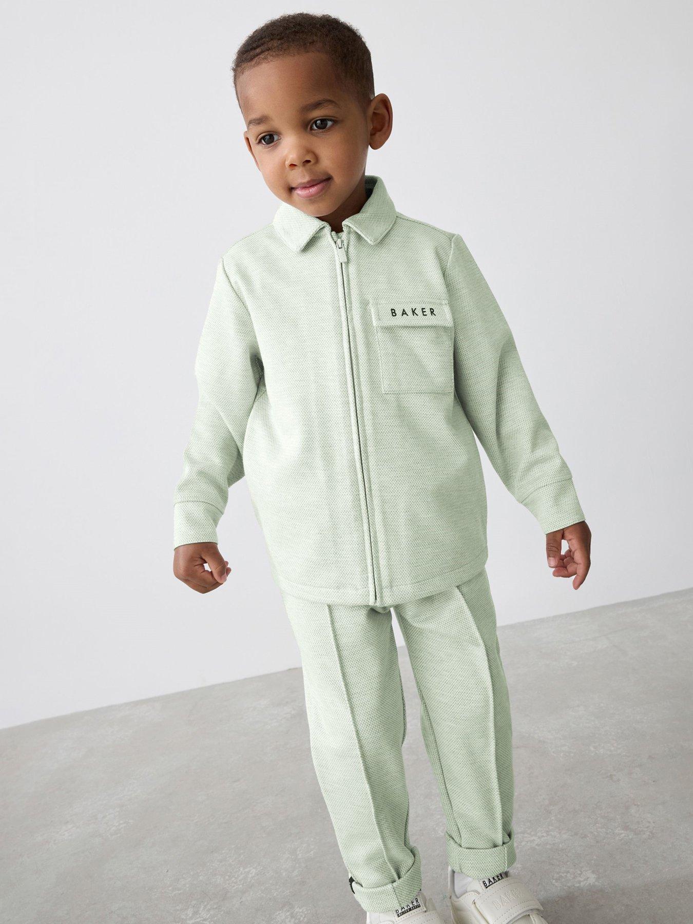 Ted Baker Jacket, Top & Trouser Set - Green | Littlewoods
