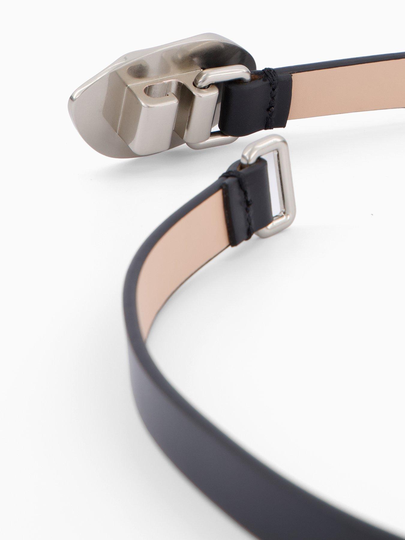Calvin Klein Stone Lock Slouchly Belt 15mm | Littlewoods