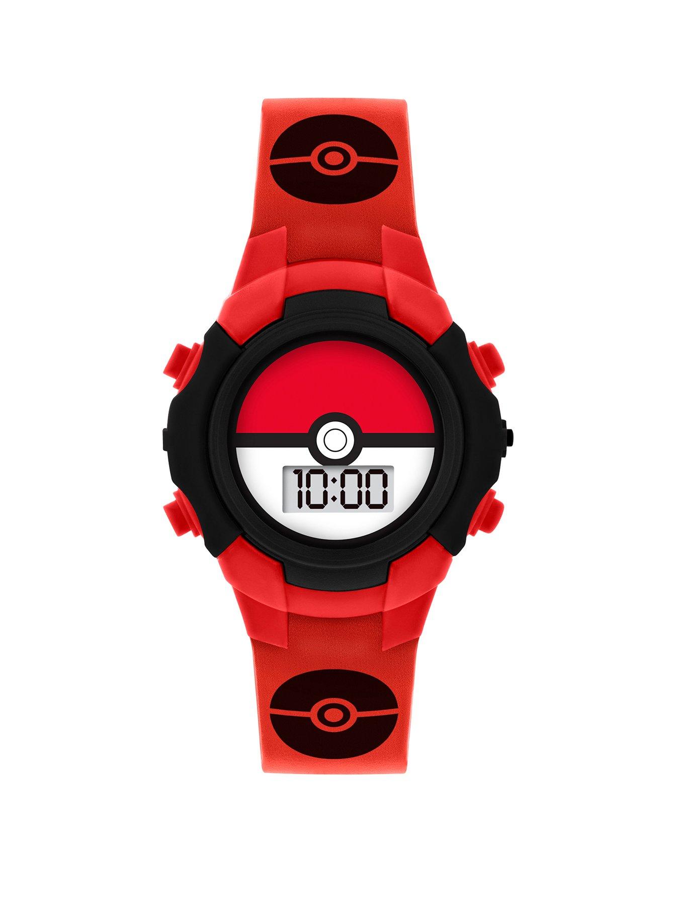Pokemon Pokémon Character Print and Dial Digital Flashing Watch ...