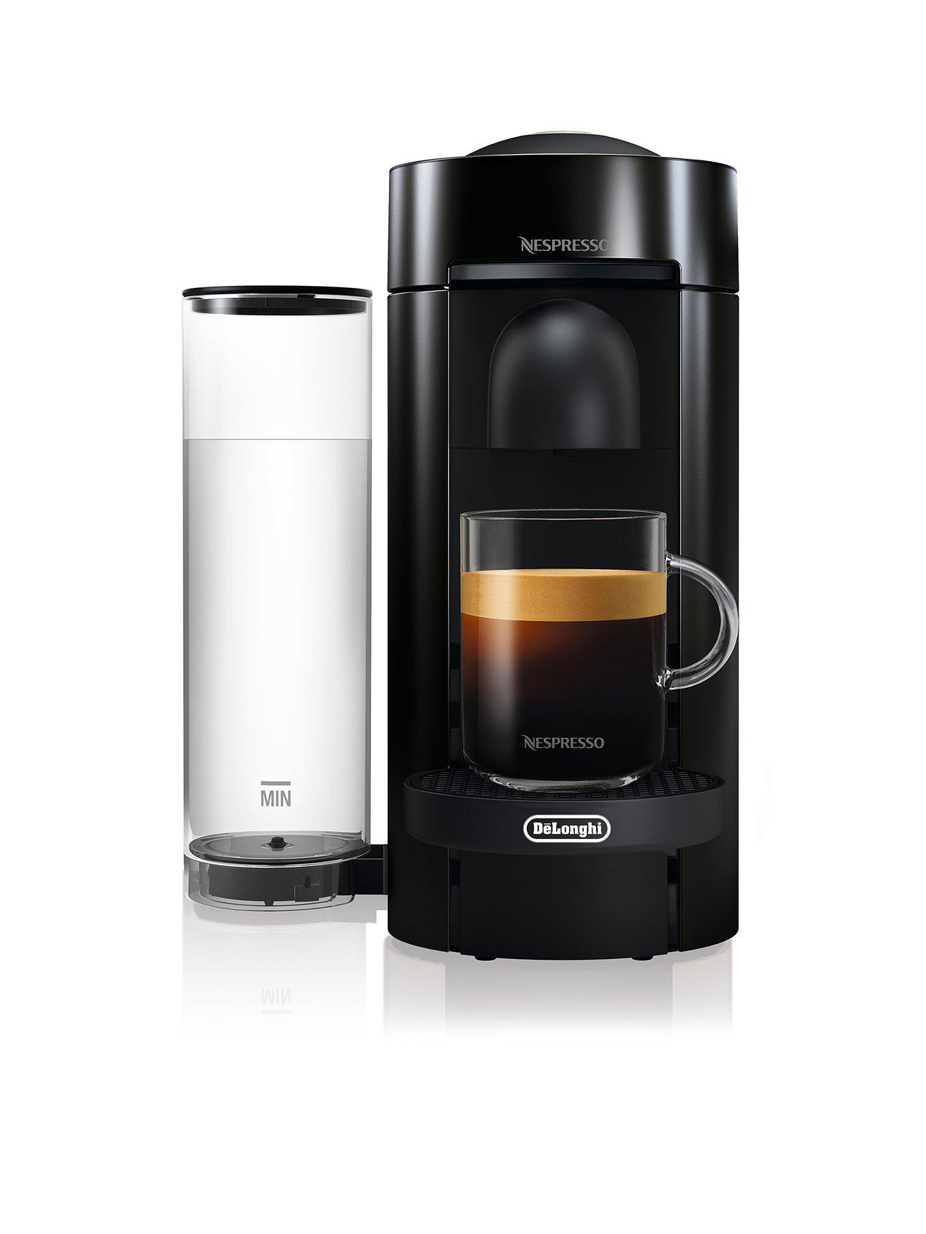 Nespresso Vertuo Plus Coffee Machine by De'Longhi - Black | Littlewoods