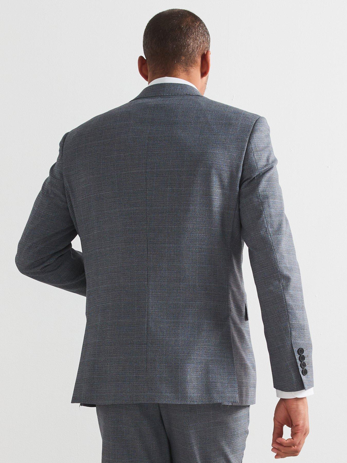 Skopes Anthony Tailored Fit Suit Jacket - Grey | Littlewoods