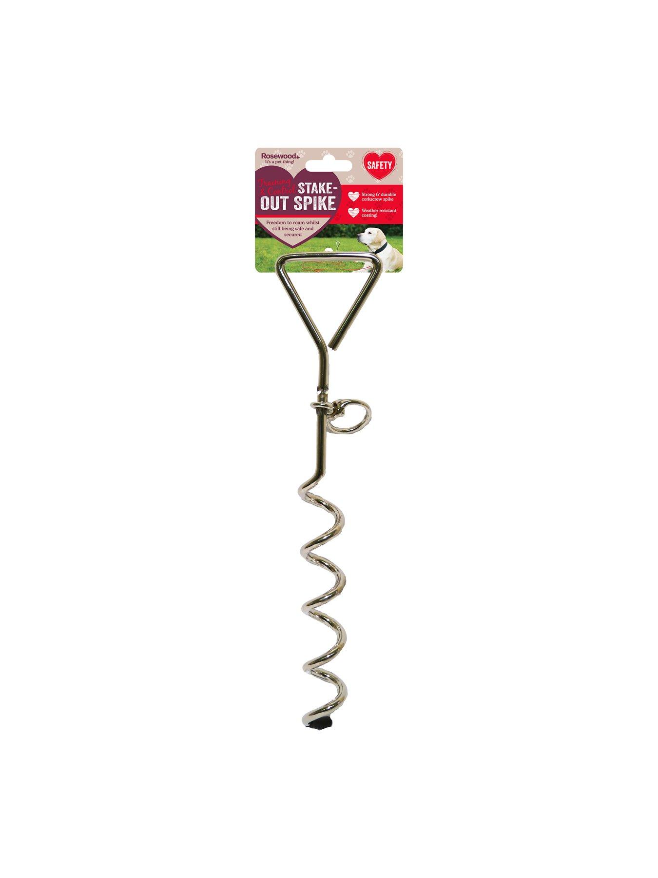 Rosewood Dog Anchor, Stake-Out Spike | littlewoods.com