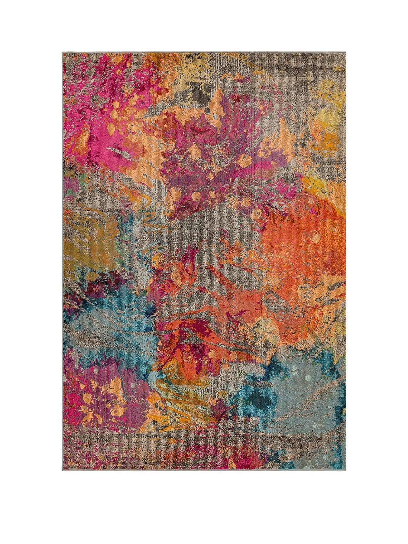 Asiatic Colores Cloud Galactic Rug | Littlewoods