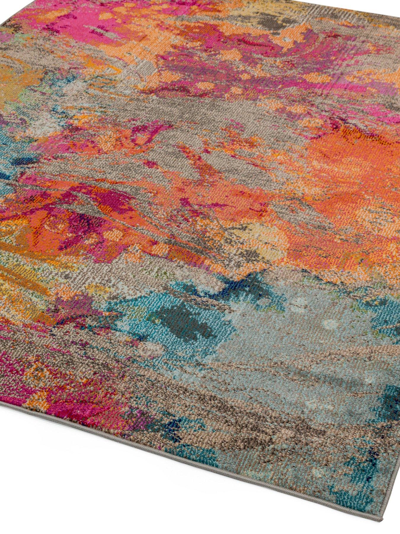 Asiatic Colores Cloud Galactic Rug | Littlewoods