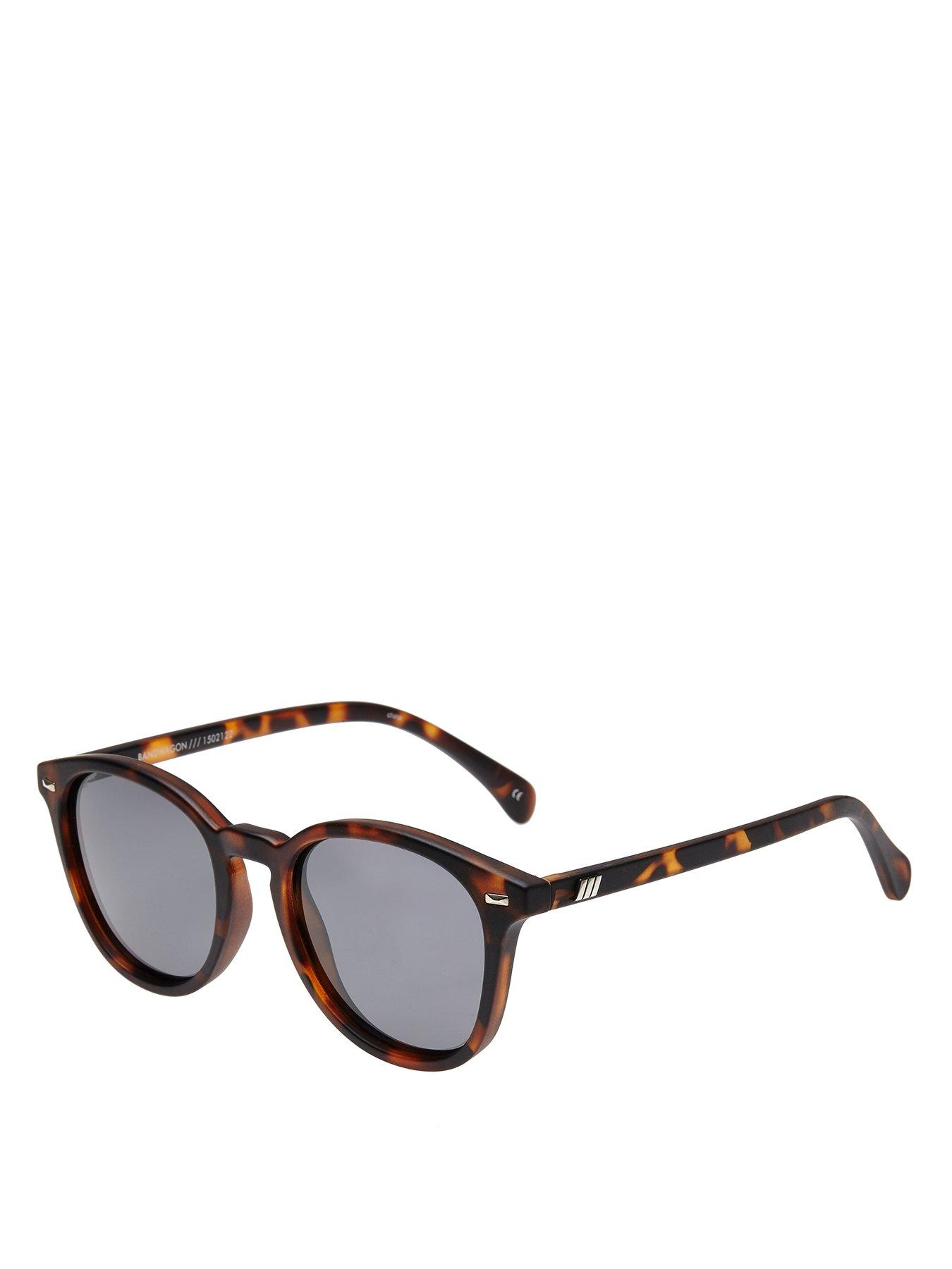 LE SPECS Bandwagon Matte Tort Sunglass - Brown | Littlewoods
