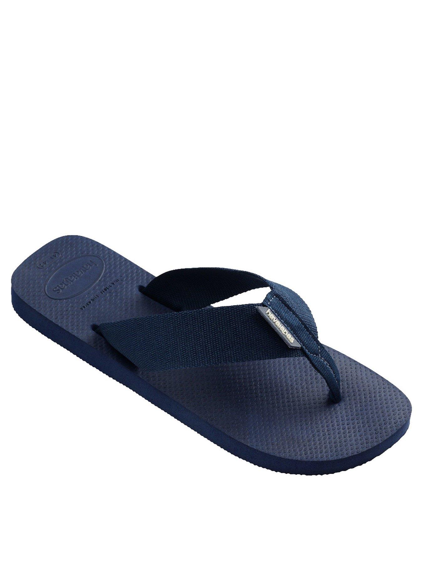 Havaianas Urban Basic Material Flip Flops - Navy | Littlewoods