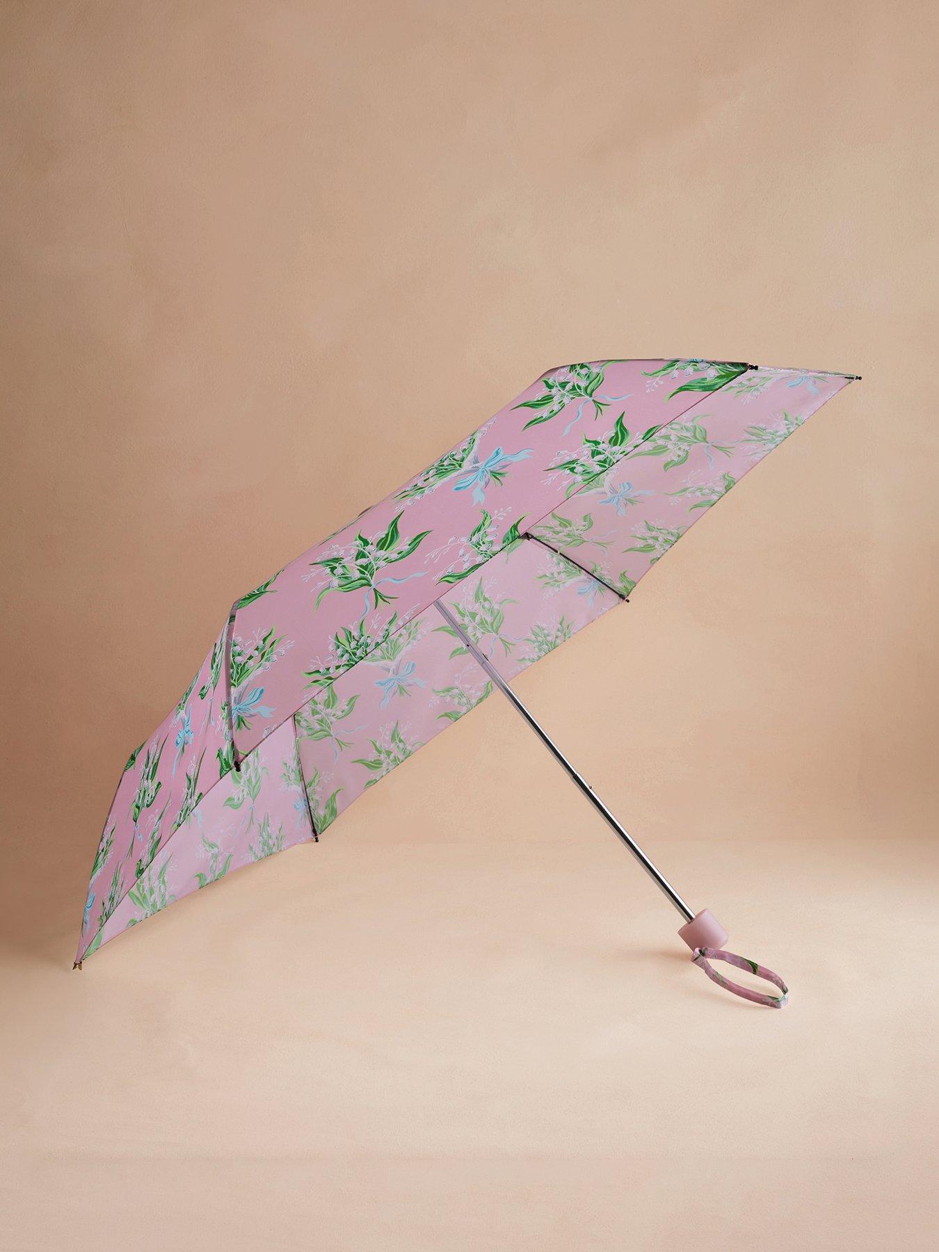 Cath Kidston Pink Lily Of The Valley Umberella | Littlewoods
