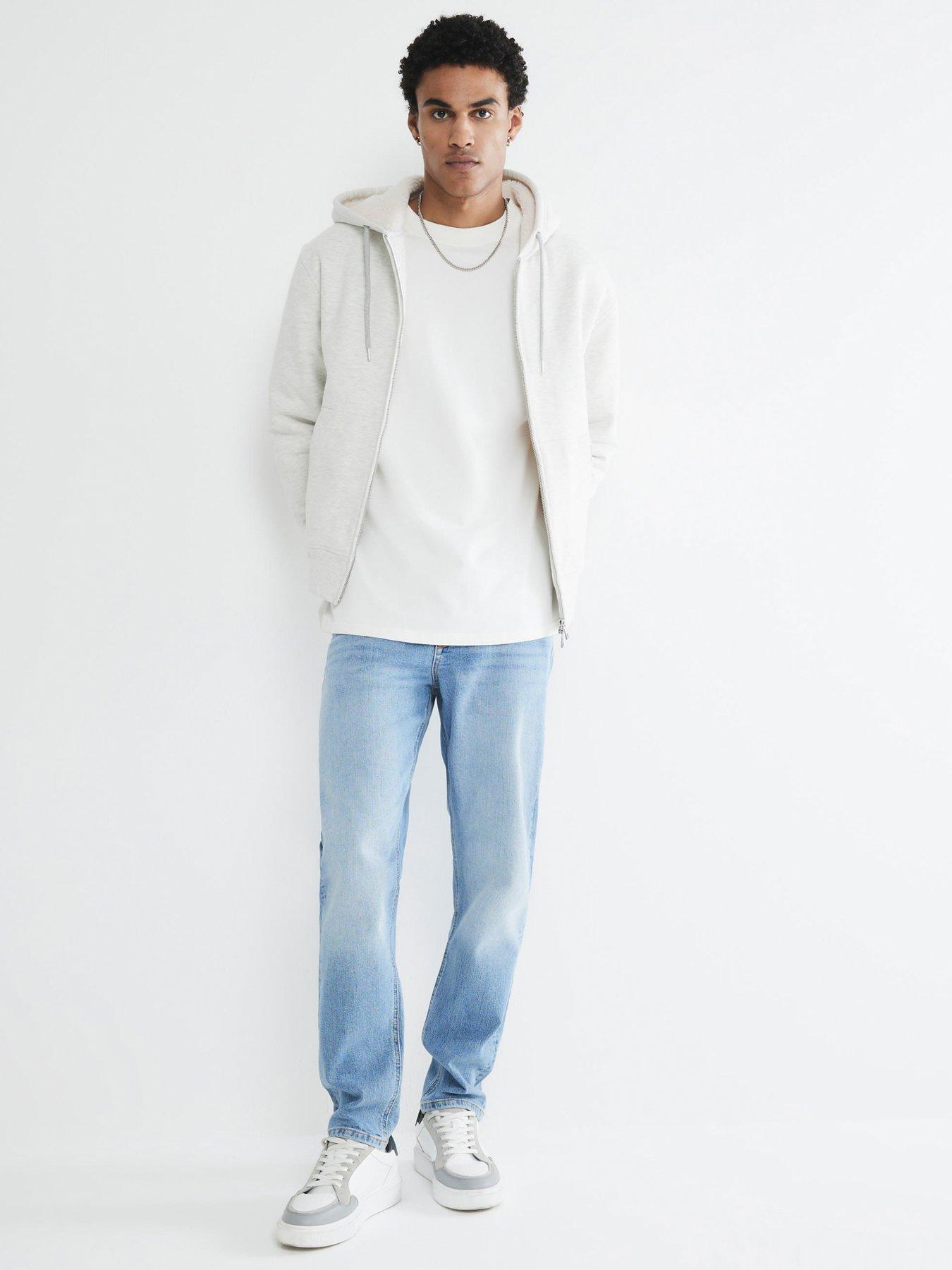 River Island Maude Slim Fit Jeans - Light Wash | Littlewoods