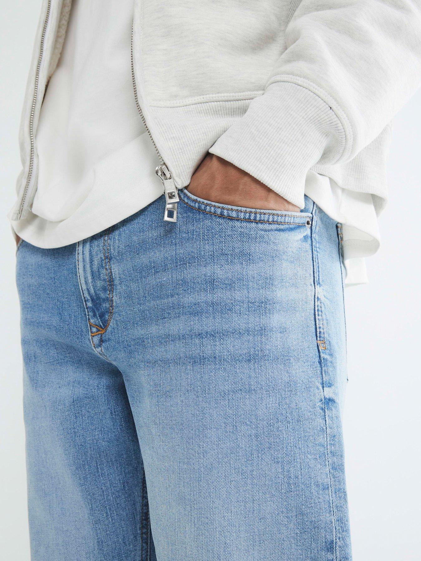 River Island Maude Slim Fit Jeans - Light Wash | Littlewoods