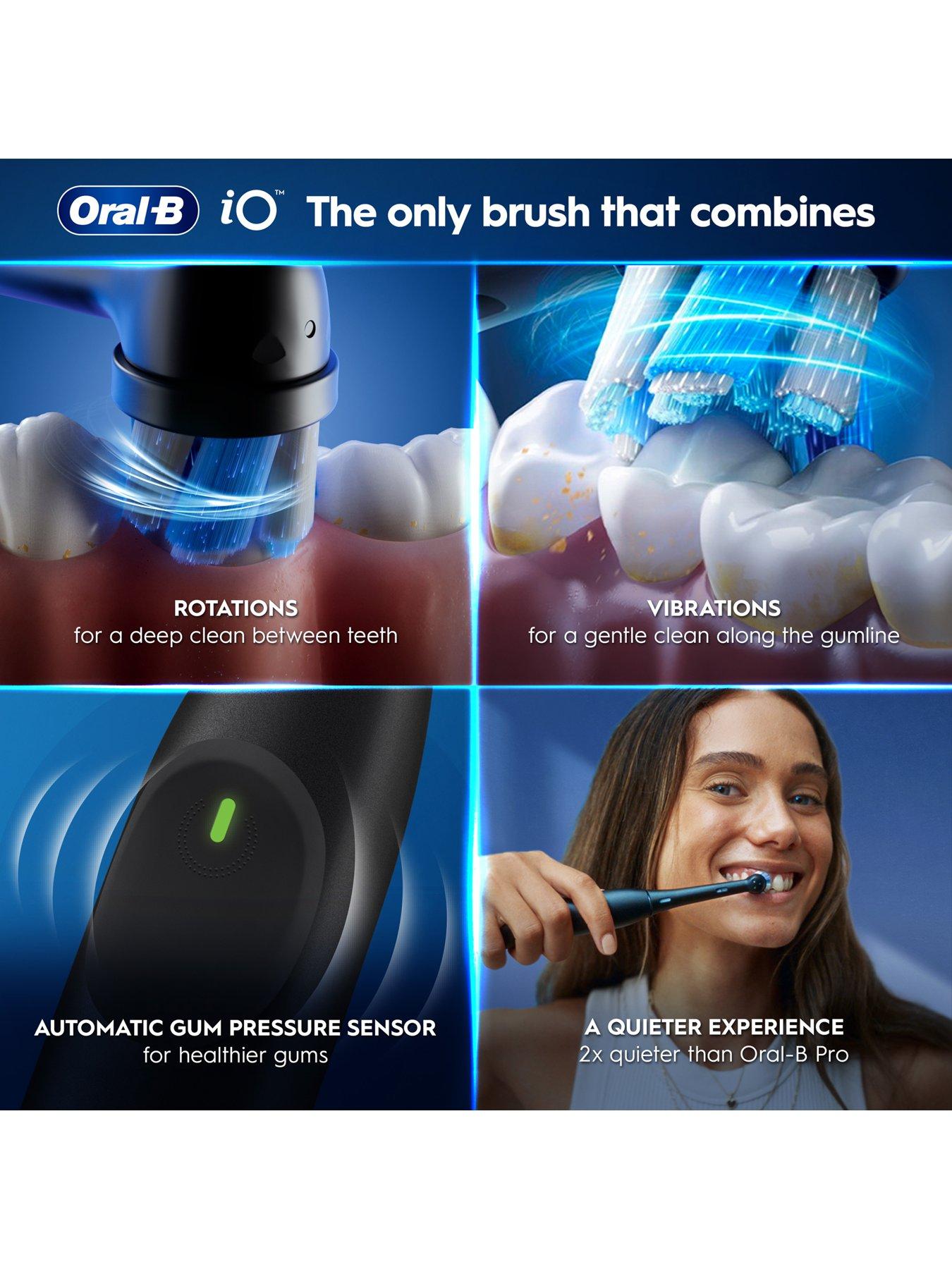 Oral-B iO2 Series Night Black + Travel Case | Littlewoods