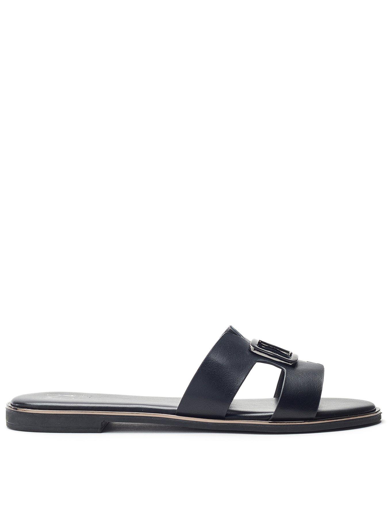 Moda In Pelle Jeanie Smart Sliders - Black | Littlewoods