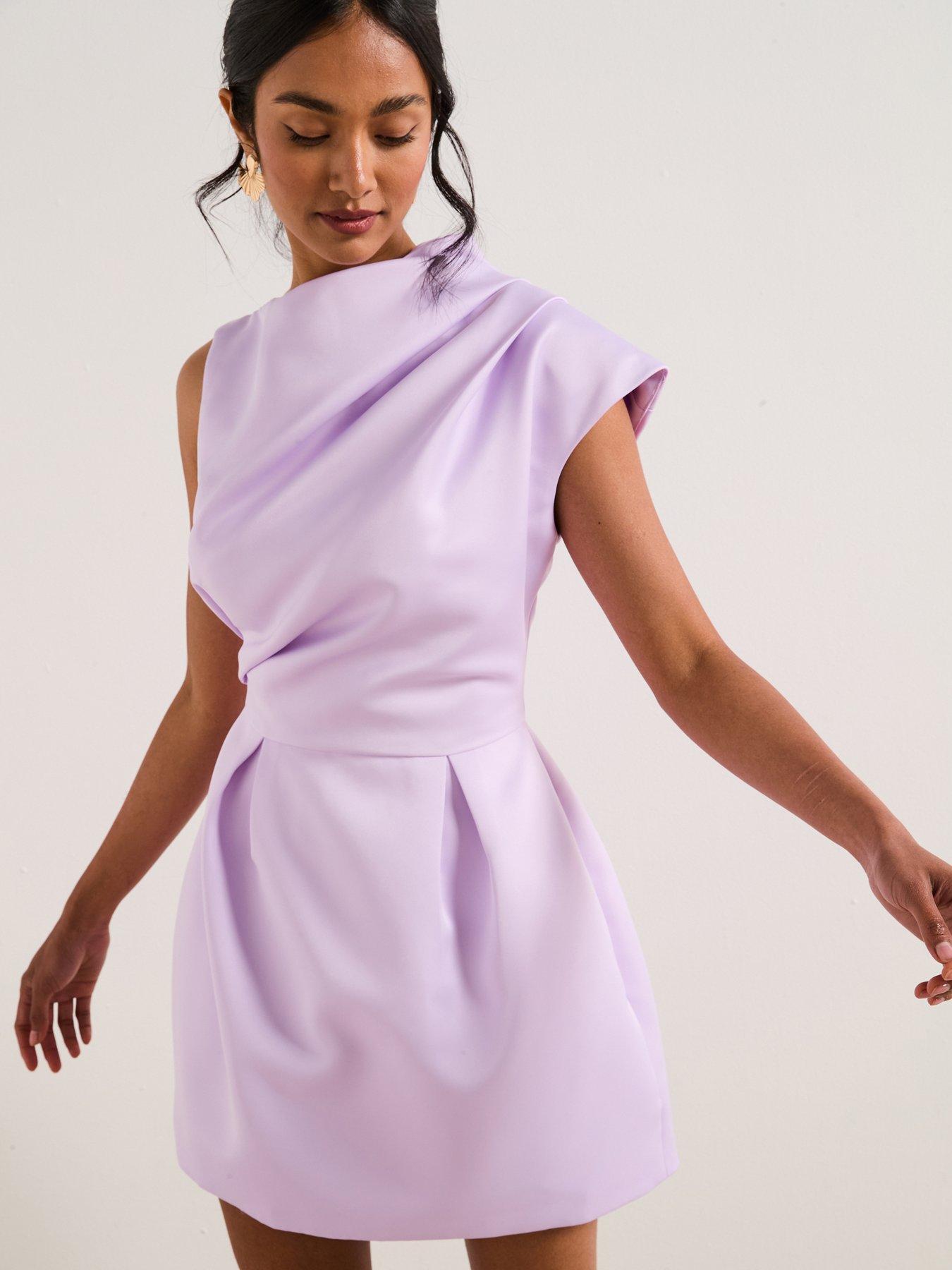 Elliatt Marissa Mini Dress - Purple | Littlewoods