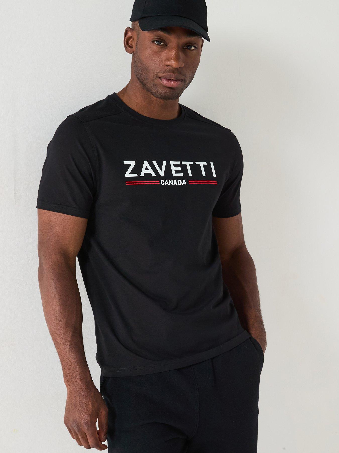 Zavetti Canada Salvatori T-Shirt - Black | Littlewoods